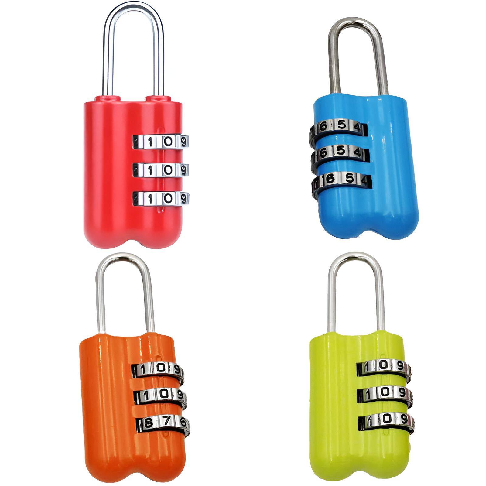 CCOCC 4Pcs Locker Lock,Long-Lasting Lock Body Pad Lock,Waterproof ...
