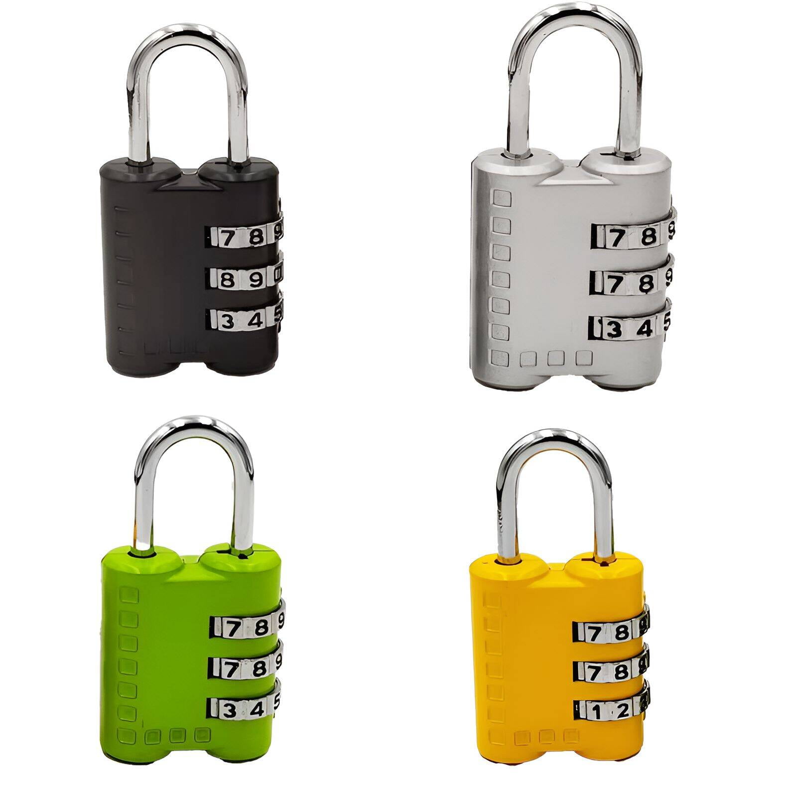 CCOCC 4Pcs Locker Lock,Secure Lock Cylinder Lock for Gym Locker,Shock ...