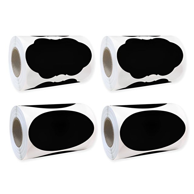 CCOCC 4Pcs Name Tags,Customizable Labels Sticker Labels,Reusable ...