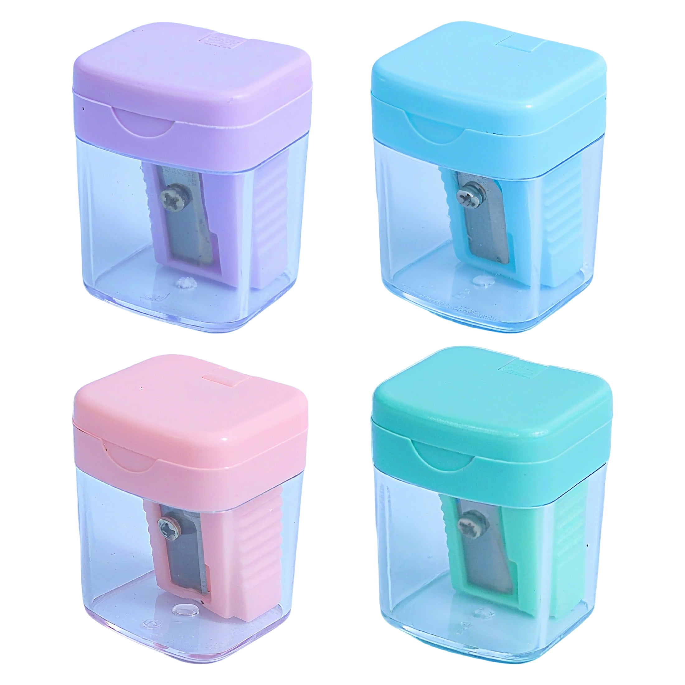 CCOCC 4Pcs Pencil Sharpener Manual,Manual Model Pencil Sharpener with ...
