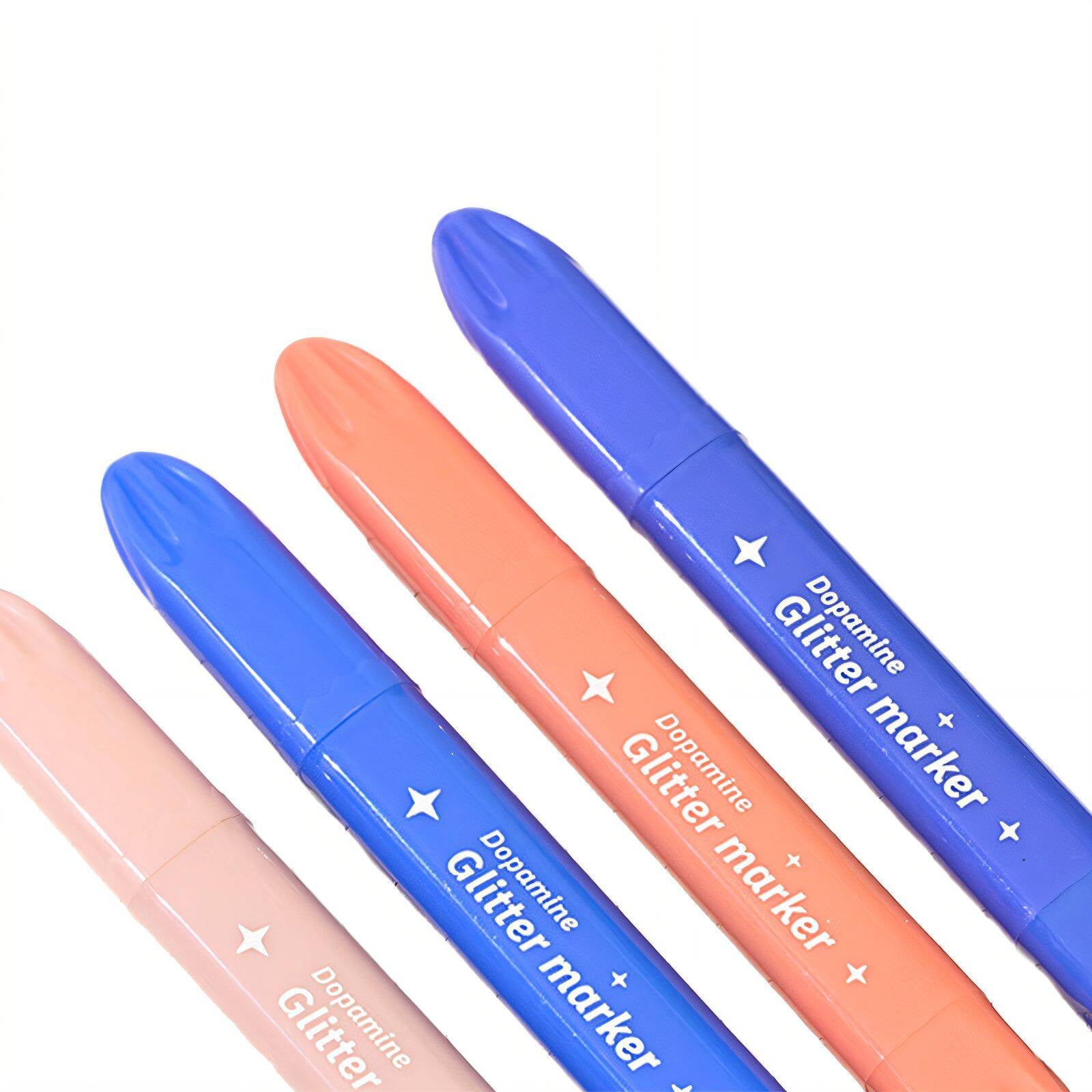 CCOCC 4Pcs Red Highlighter,Fade-Resistant for Long-Lasting Use Red ...