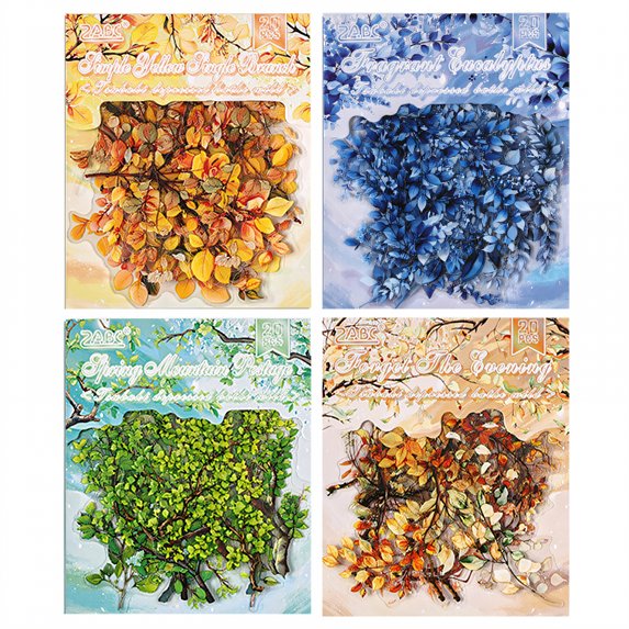 CCOCC 80Pcs Scrapbook Stickers,Card Decoration Scene Stickers,Scrapbook ...