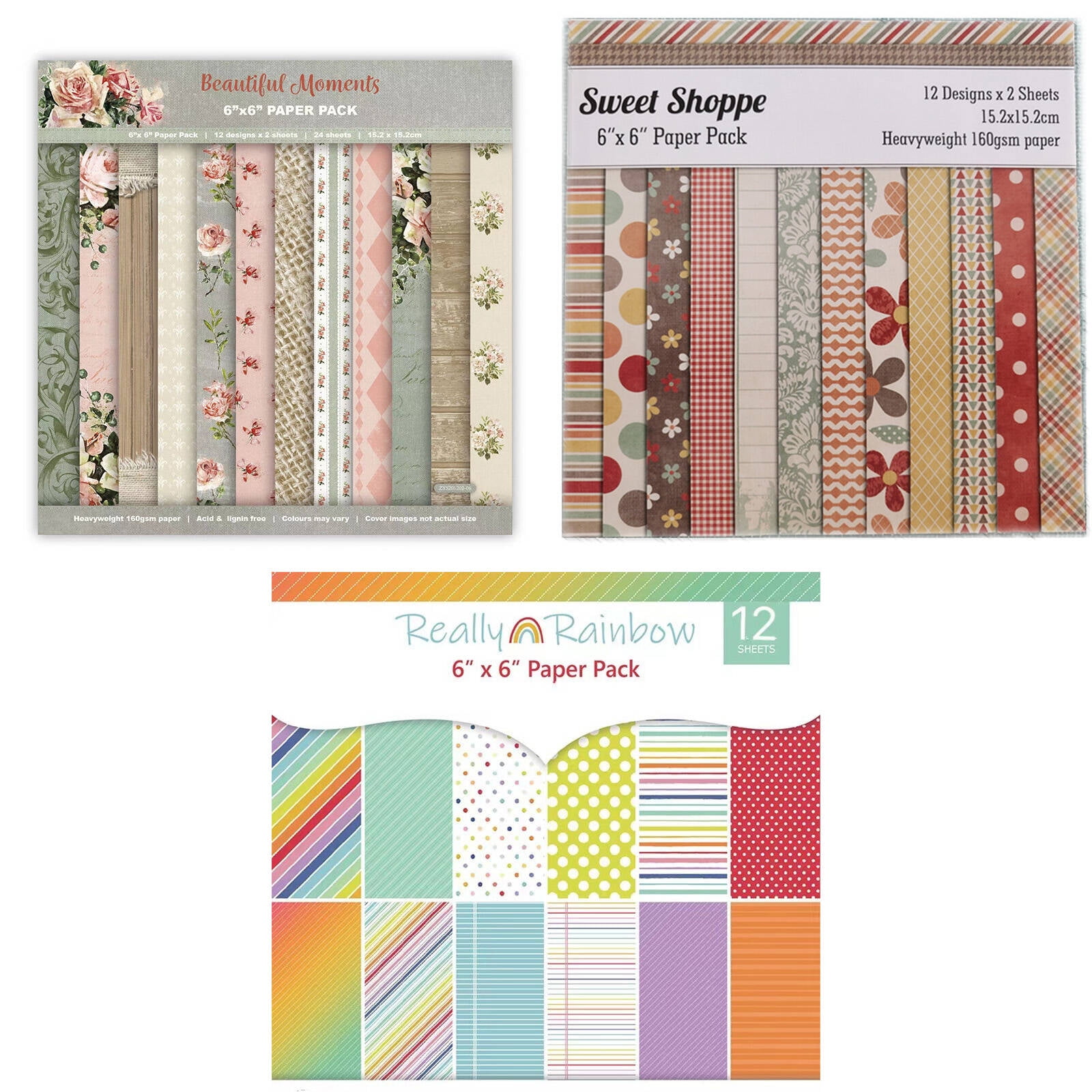 CCOCC 4Pcs Scrapbook,Versatile 6"x6" Scrapbook Album,Acid-Free ...