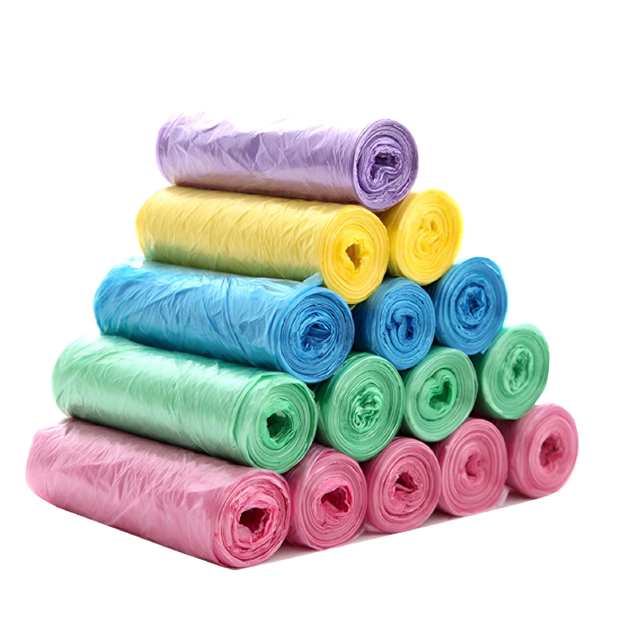 CCOCC 5 Rolls Disposable Garbage Bags Bathroom Household Point Break ...