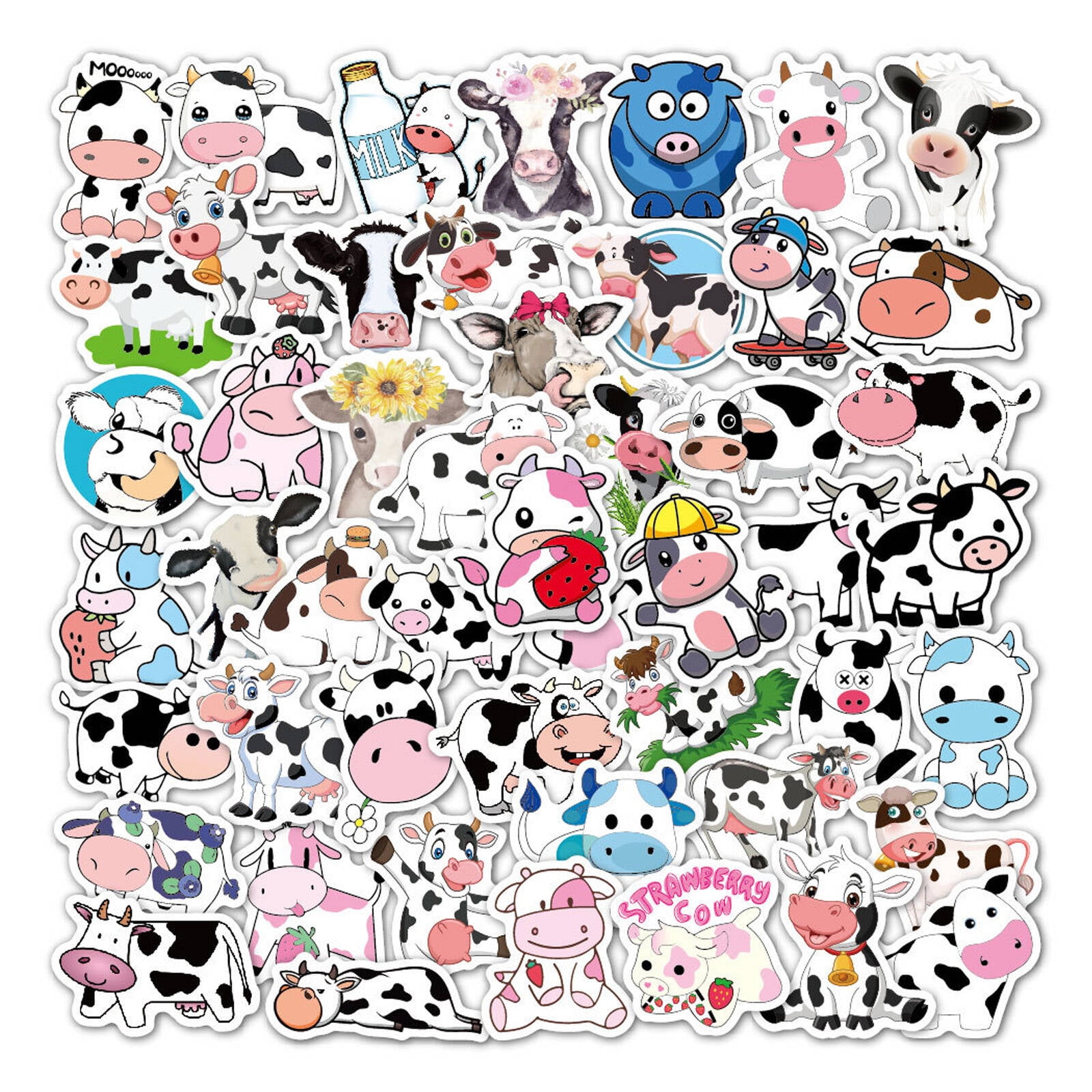 CCOCC 50 Pcs Cute Stickers,Cute Sticker Designs Funny Stickers,Fun ...