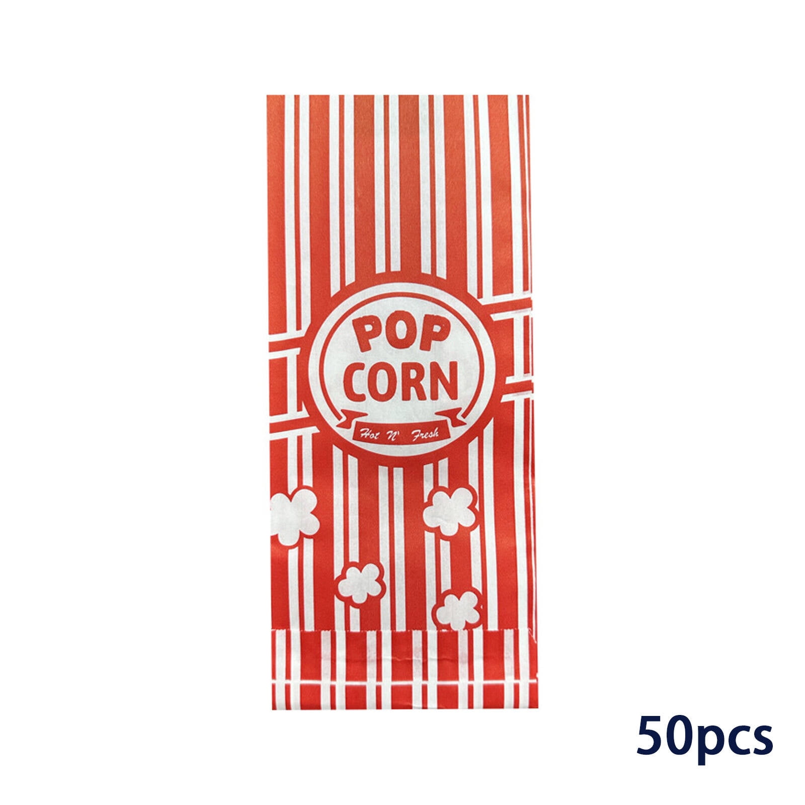 CCOCC 50 Pcs Popcorn Bags,9*6*21cm Strong and Sturdy Popcorn Bucket ...