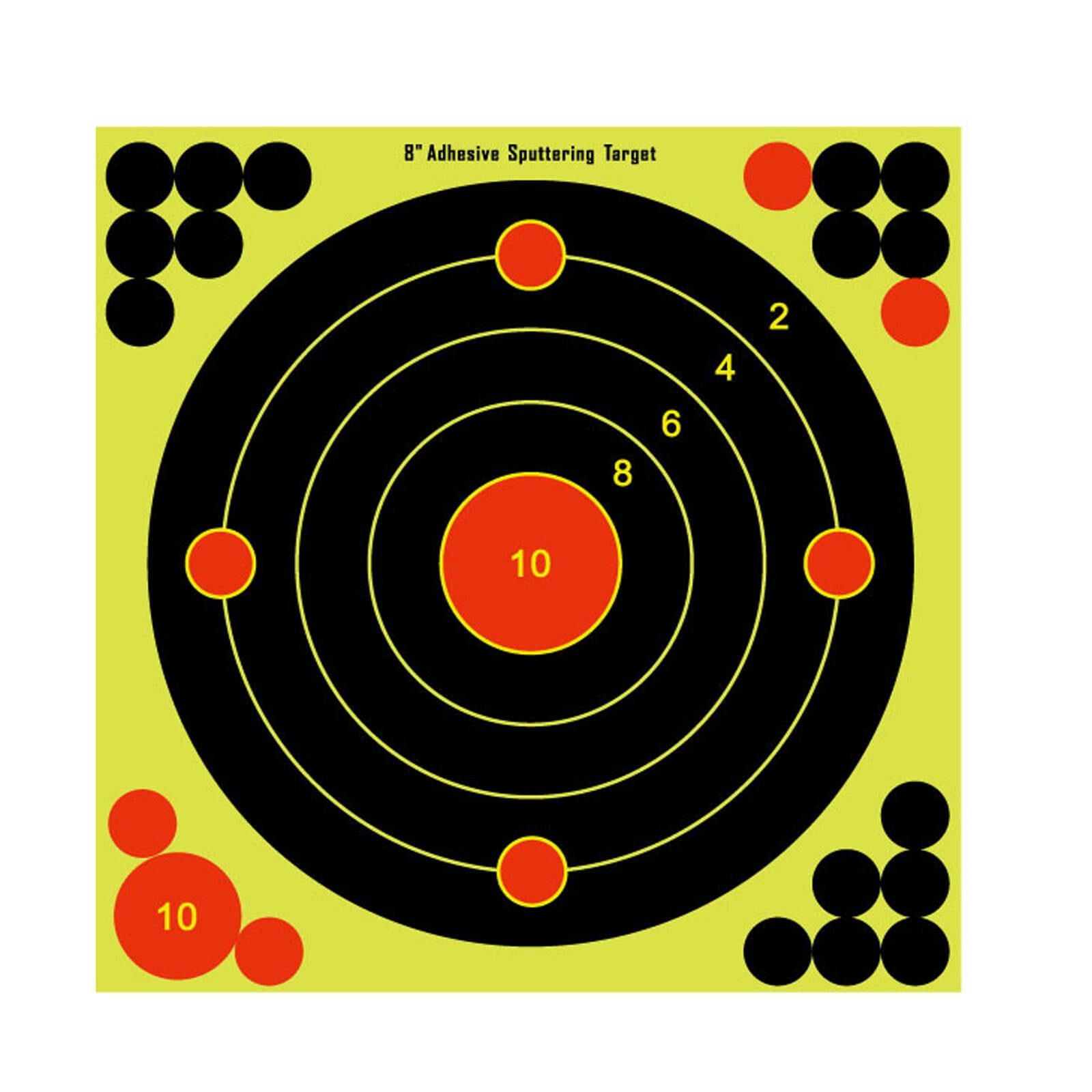 CCOCC 50 Pcs Shooting Targets,8in Clear Shooting Targets Range Targets ...