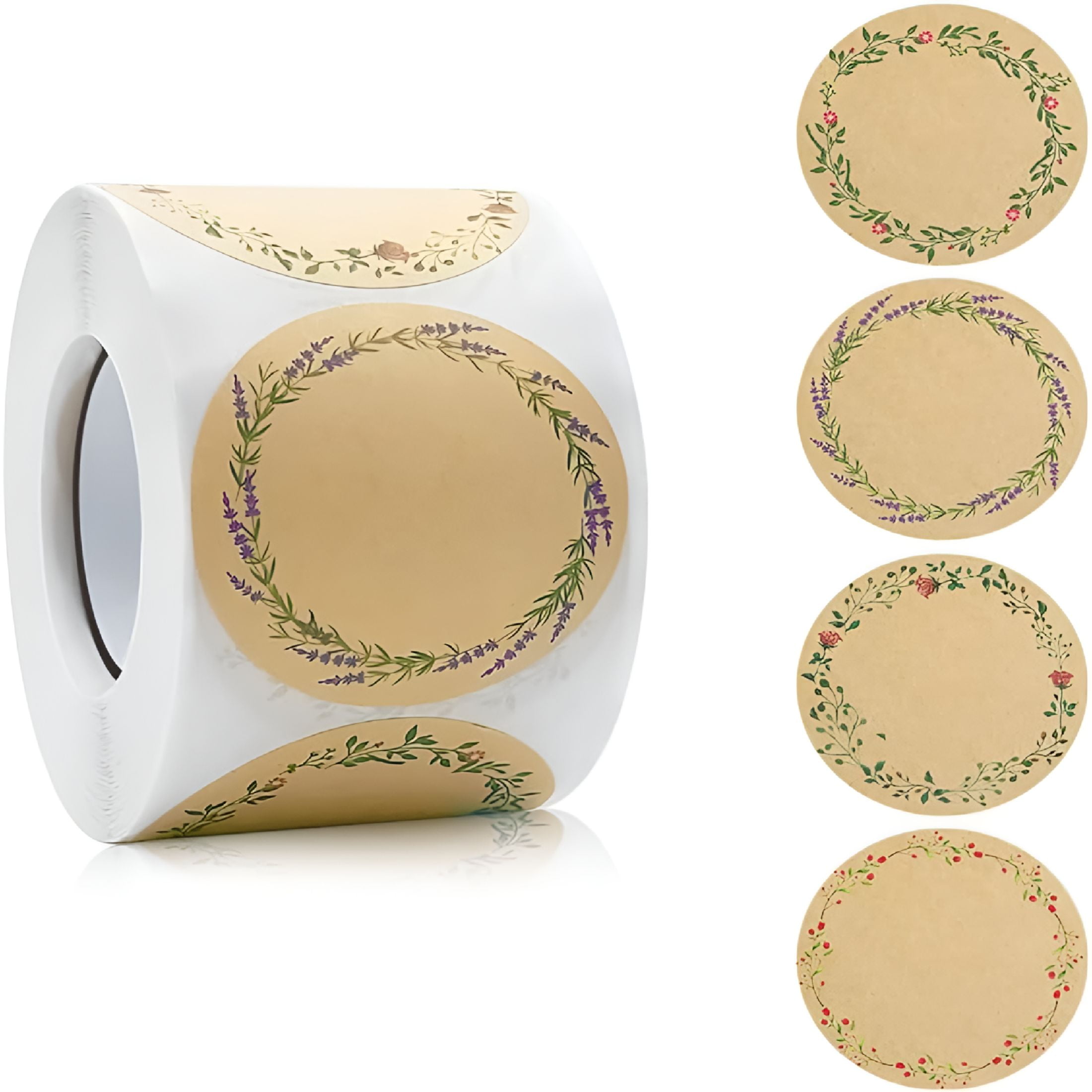 CCOCC 500PCS Canning Label Stickers for Jars and Lids,2Inch Round Jars ...