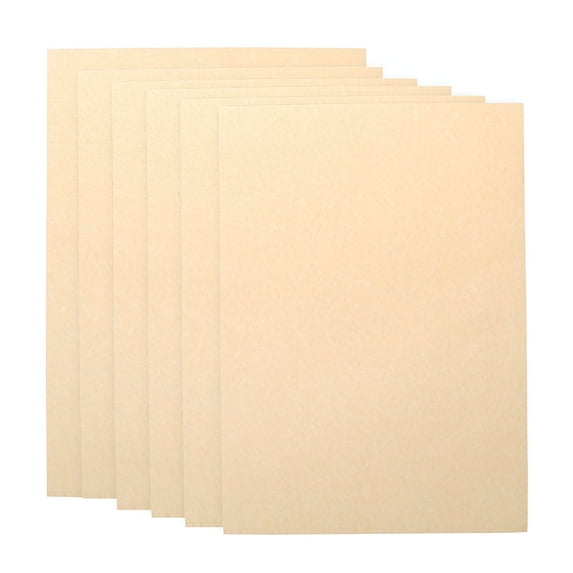 CCOCC 50Pcs A4 Paper Sheets Parchment Retro Paper for Certificate and ...