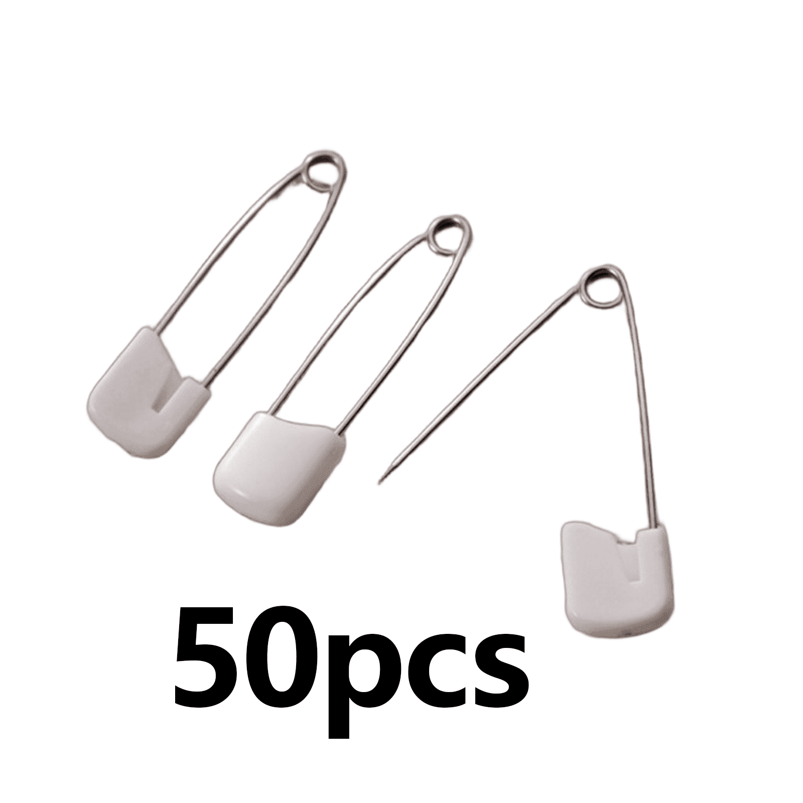 CCOCC 50Pcs Child Safety Pins,Cute Candy Color Design Plastic Pins,U ...