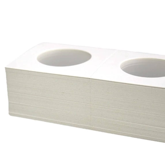 CCOCC 50Pcs Coin Holder,Coin Collection Supplies,Cardboard Coins Flips ...