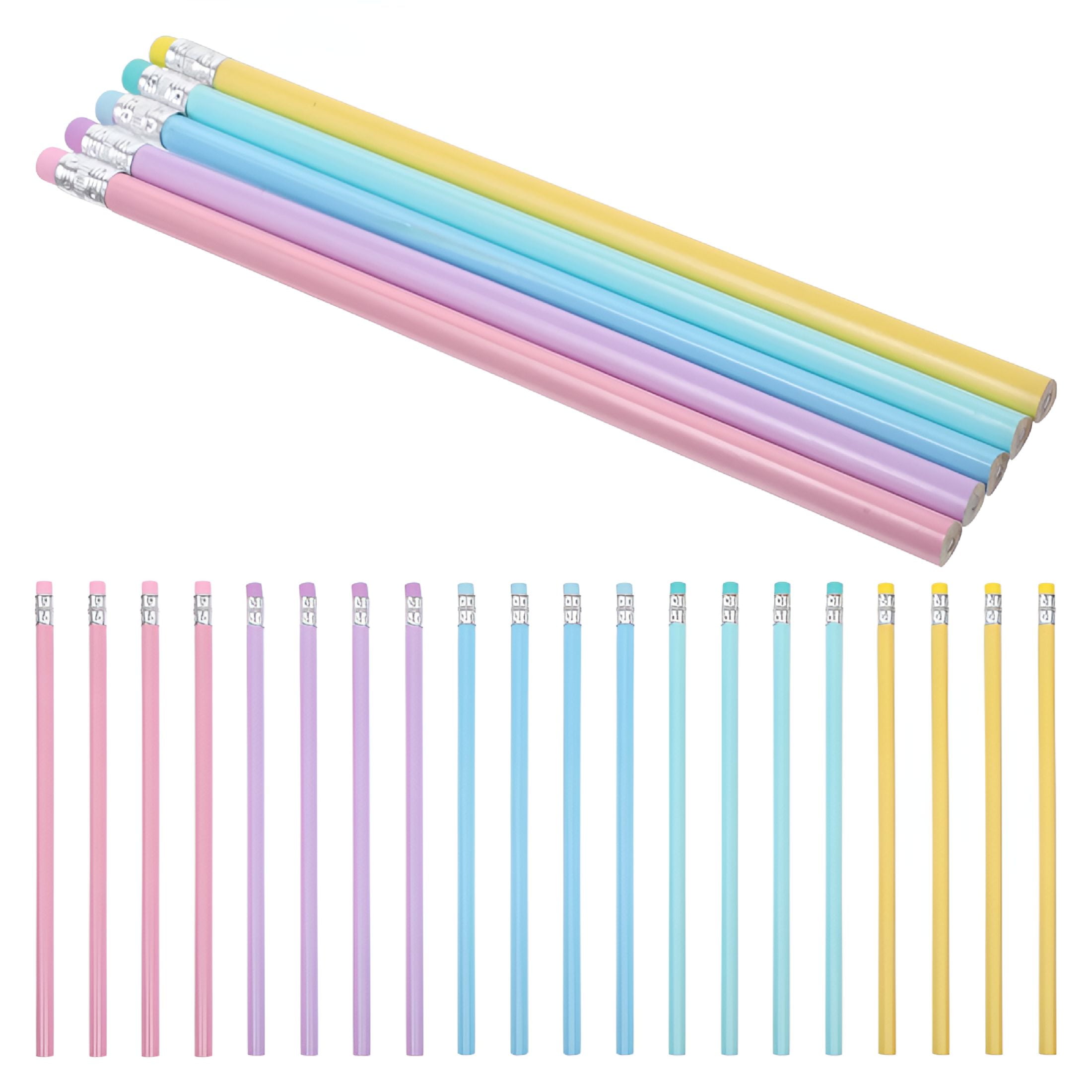 CCOCC 50Pcs Wooden Pencil Decorative Pencils Portable Pencil Solid ...