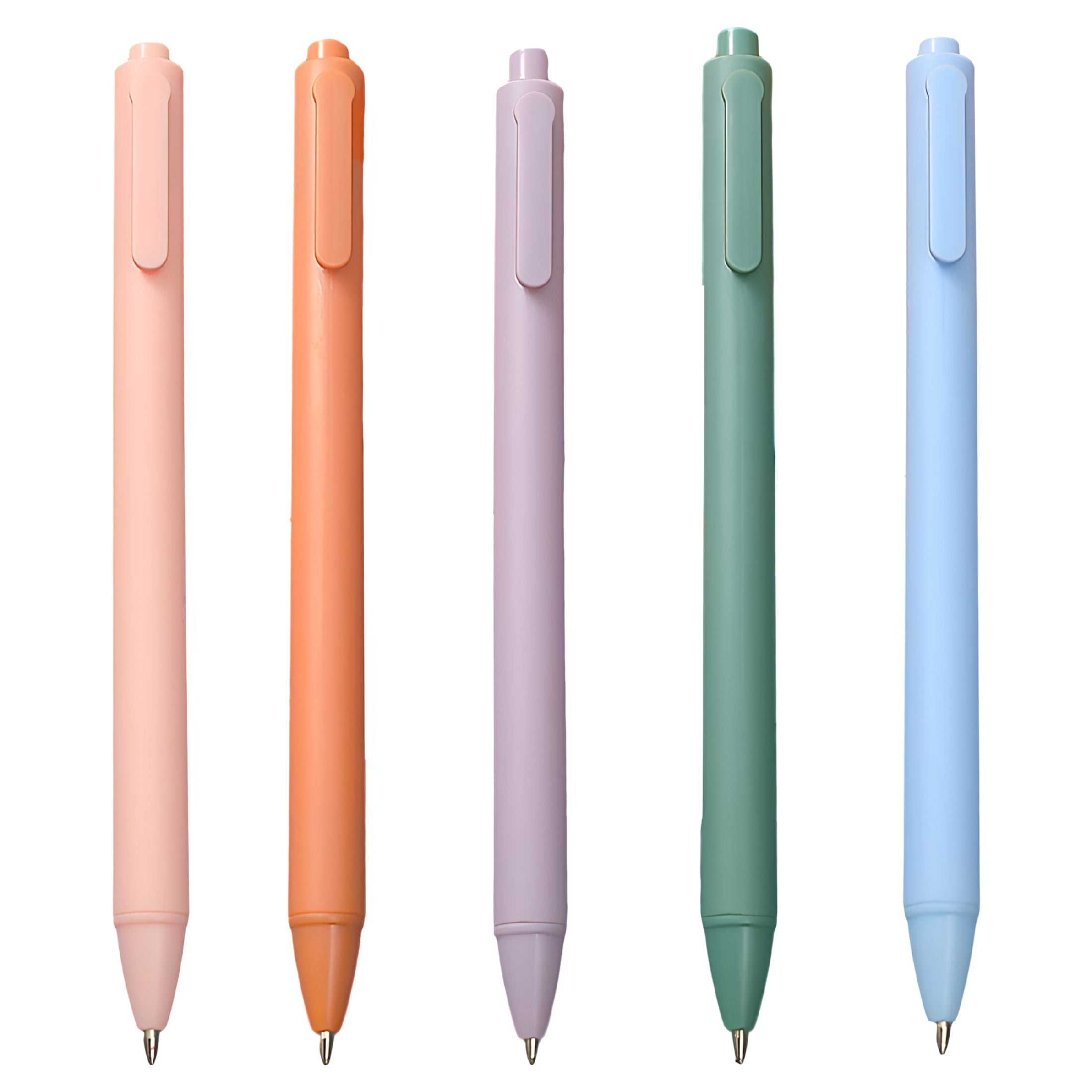 CCOCC 5pcs Pressing Pens Black Ink 0.5 mm Fine Needle Point Retractable ...