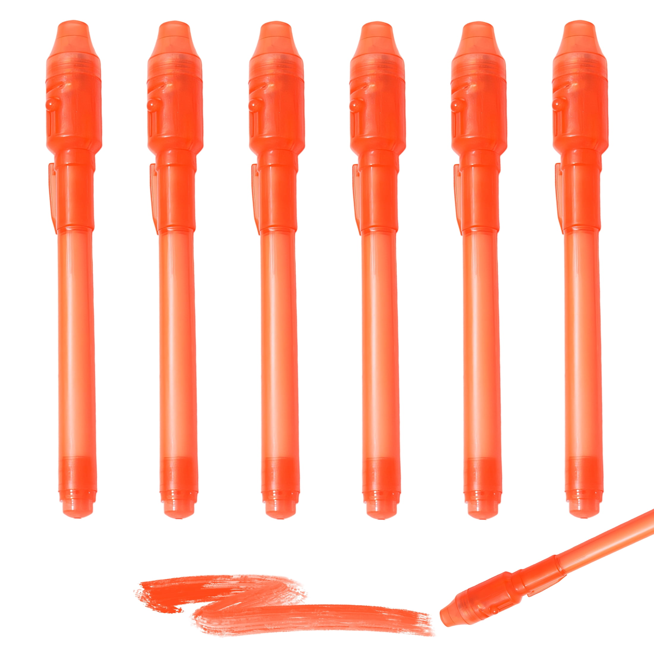 CCOCC 6 Count Highlighter,Vivid Color Red Highlighters No Bleed,Text ...