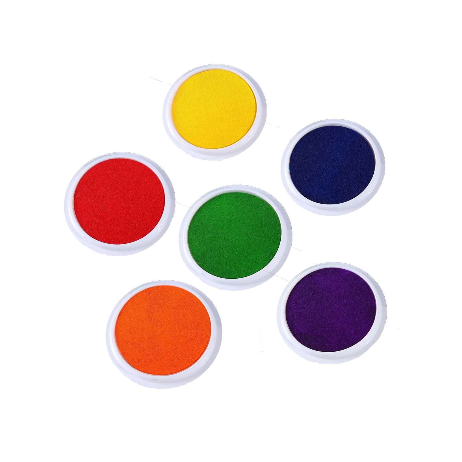 CCOCC 6 Pcs Ink Pads for Stamps,Stamp Pad,Ink Pad,Safe and Non-Toxic ...