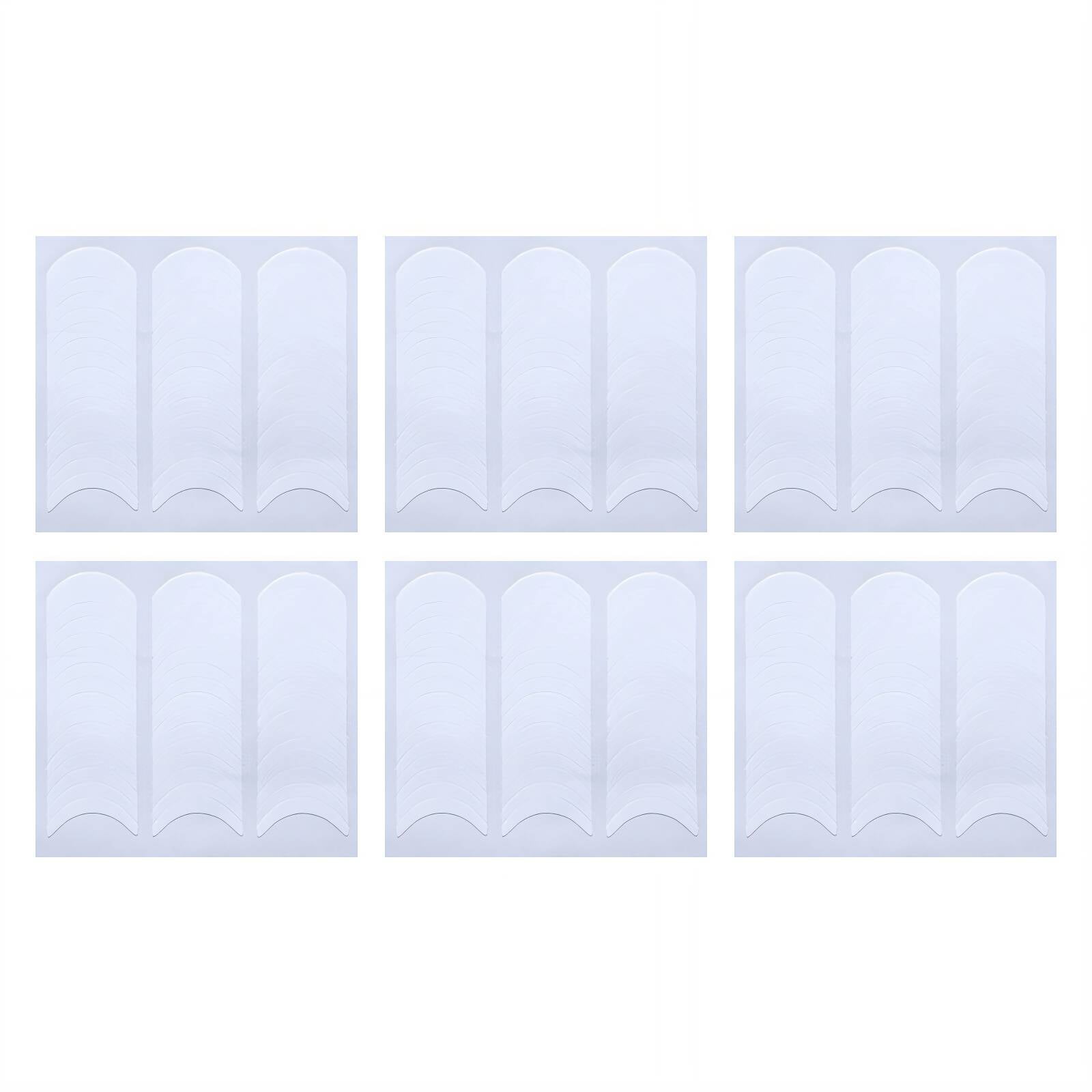 CCOCC 6Pcs French Tip Nail Stickers,French Manicure Stickers Nail Tips ...
