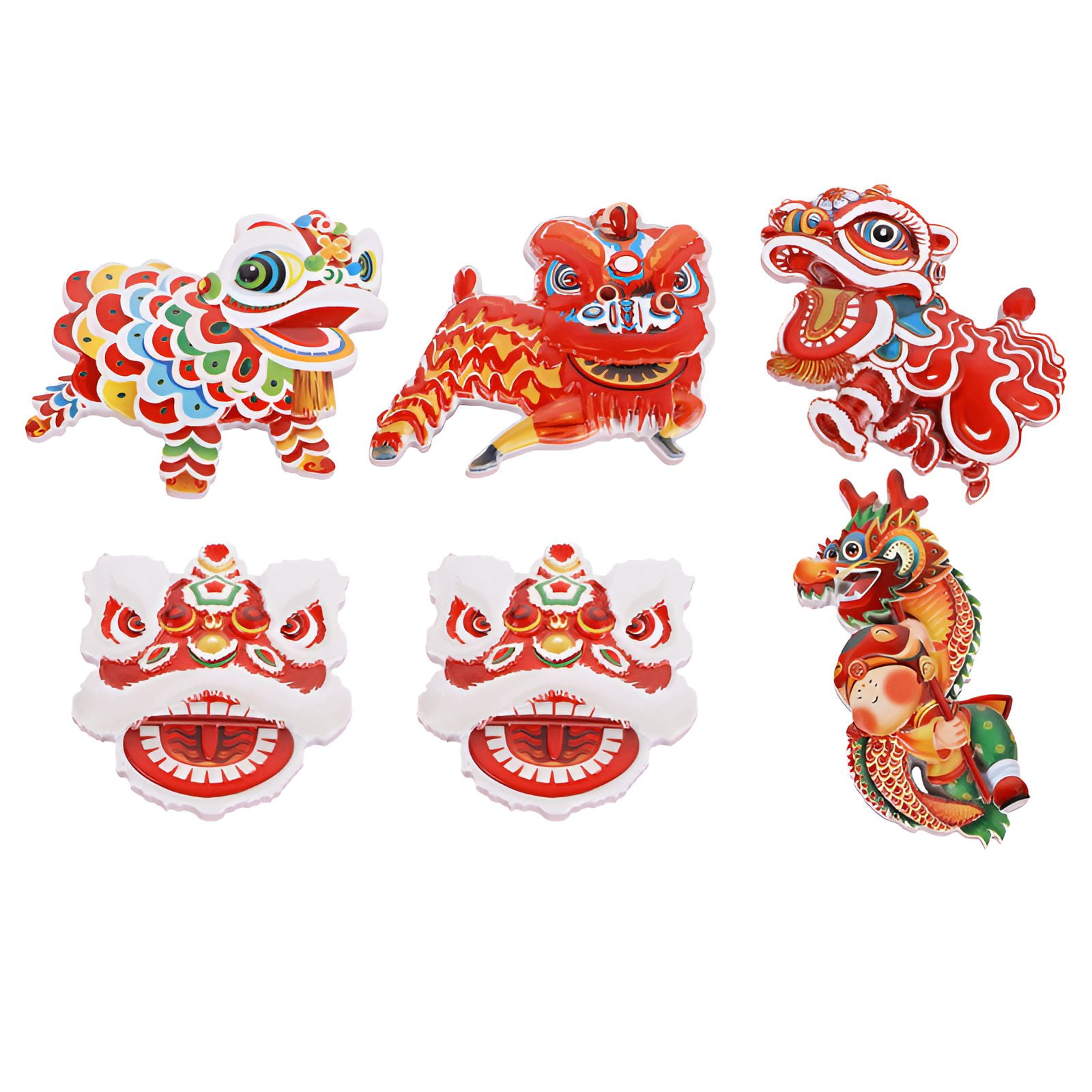 CCOCC 6Pcs Fridge Magnets,Strong Magnetic Adhesion Refrigerator Magnets ...