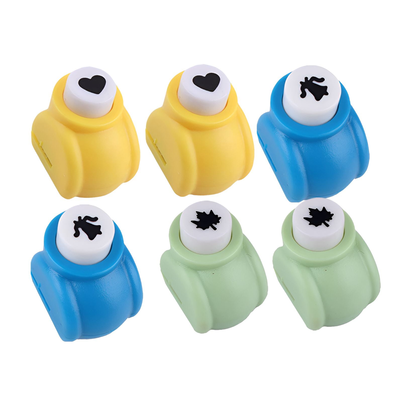 CCOCC 6Pcs Hole Punch,Compact Low-Effort Kid-Suitable Small Hole Punch ...