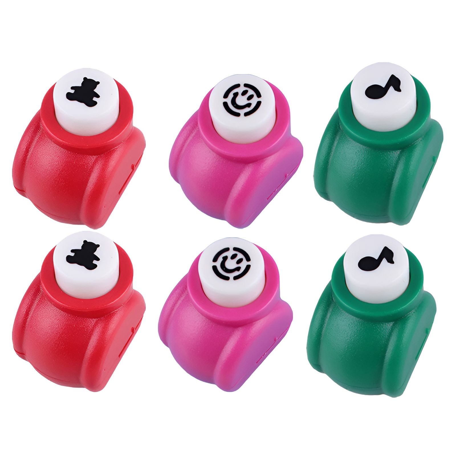 CCOCC 6Pcs Hole Punch,Injury-Proof Shield User Protection Hole Puncher ...