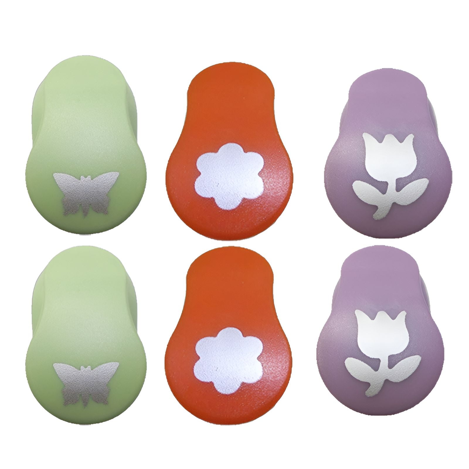 Ccocc 6pcs Hole Punch Self Reset Feature Practical Function Small Hole