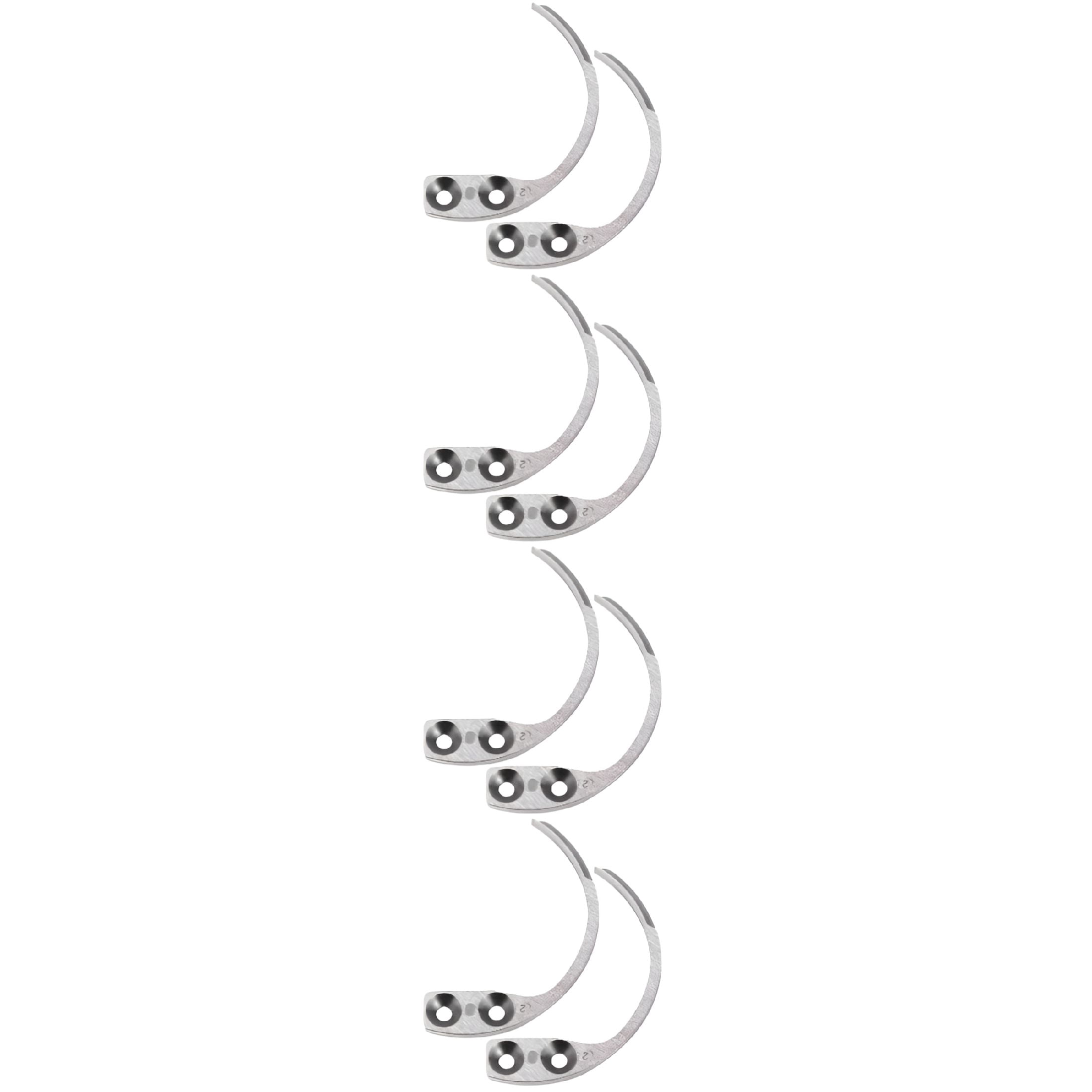 CCOCC 8 Pcs Staple Remover Hook Key Detacher Hard Tags Hooks Labels ...