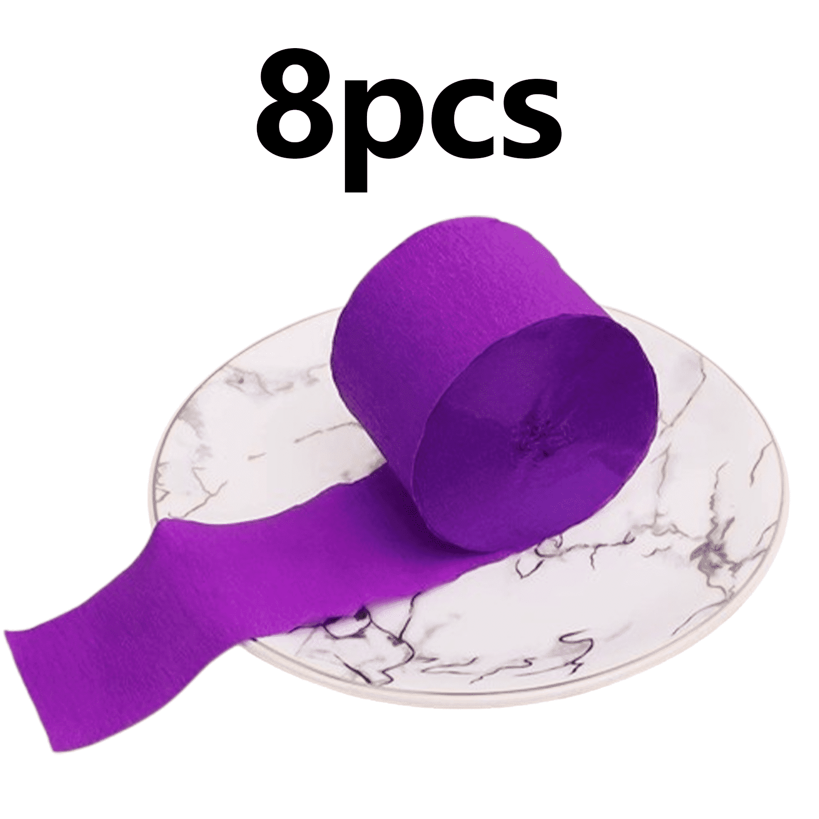 CCOCC 8Pcs Crepe Paper Streamers Colorful Streamers Design Party ...