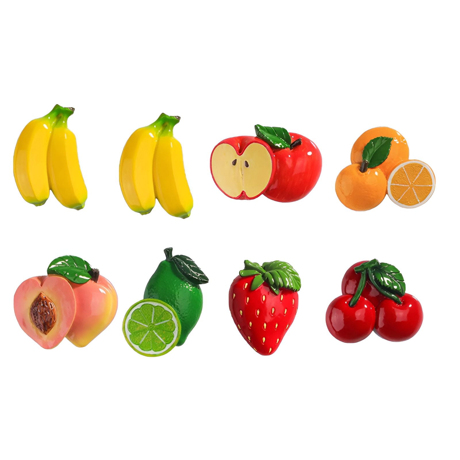 CCOCC 8Pcs Fridge Magnets,Multi-Purpose Accessory and Prop Refrigerator ...