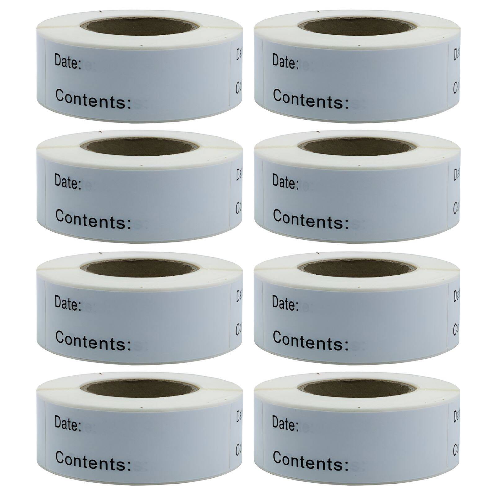 CCOCC 8Pcs Name Tags,Kitchen Essential Sticker Labels,Waterproof Name ...