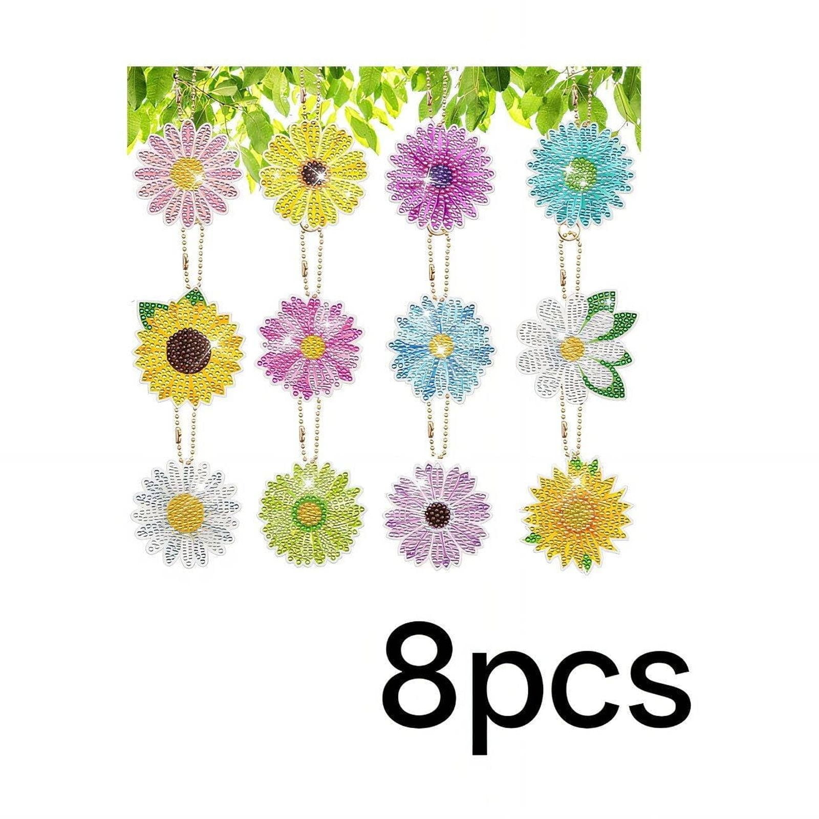 CCOCC 96Pcs Diamond Art,Widgets Diy Kits for Adults,Daisy Sunflowers ...