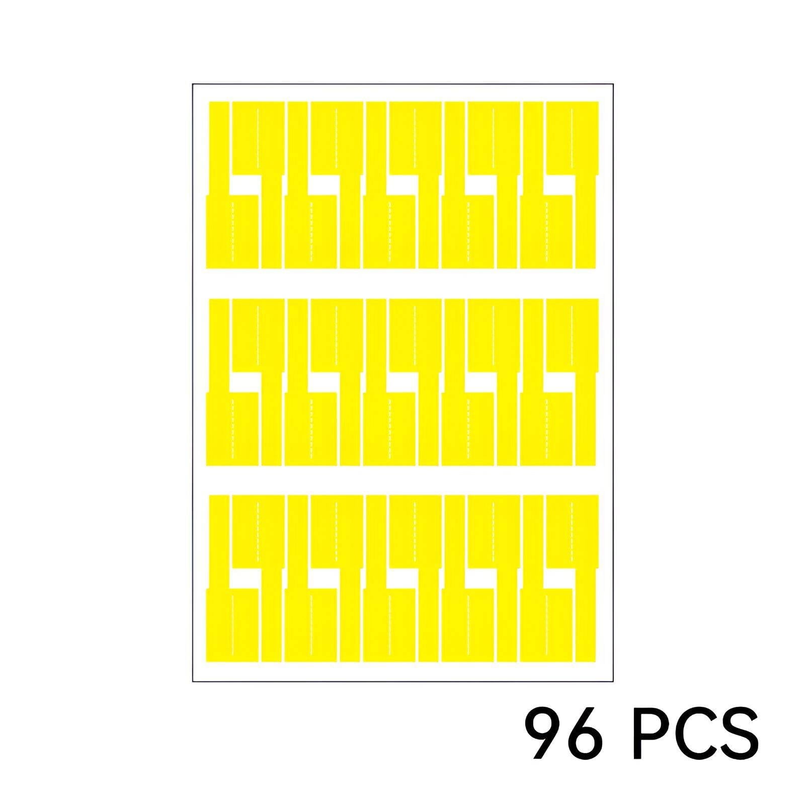 CCOCC 96Pcs Name Tags,Clean Peel Sticker Labels,Effortless Application ...