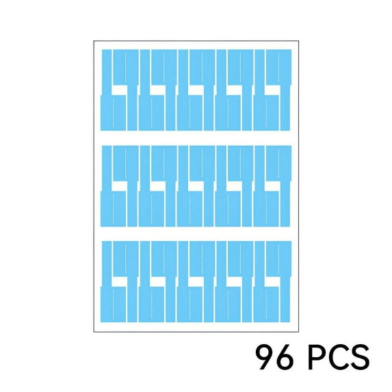 CCOCC 96Pcs Name Tags,Color Tags Sticker Labels,Easy Identification ...