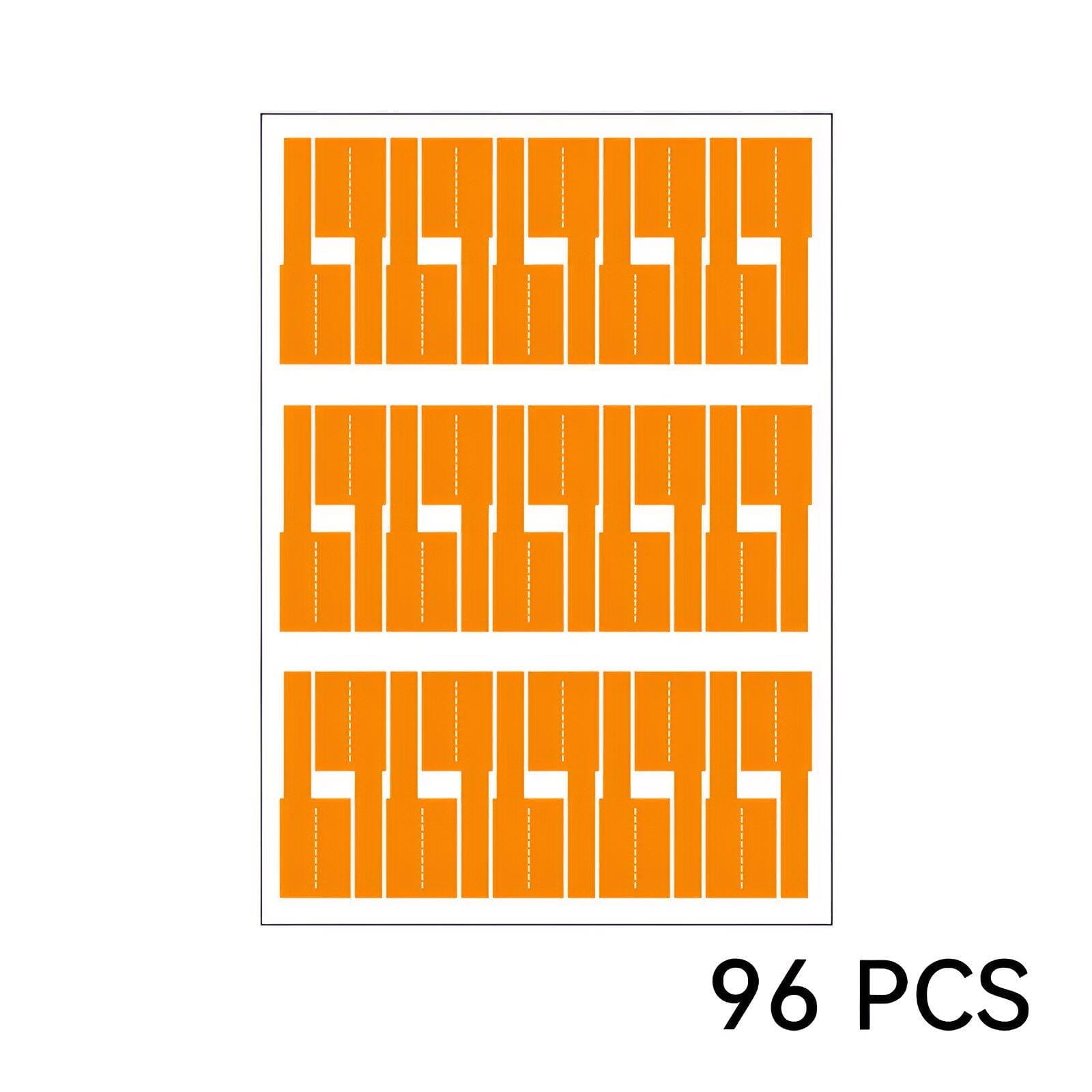 CCOCC 96Pcs Name Tags,Strong Stickiness Sticker Labels,Secure Hold Name ...