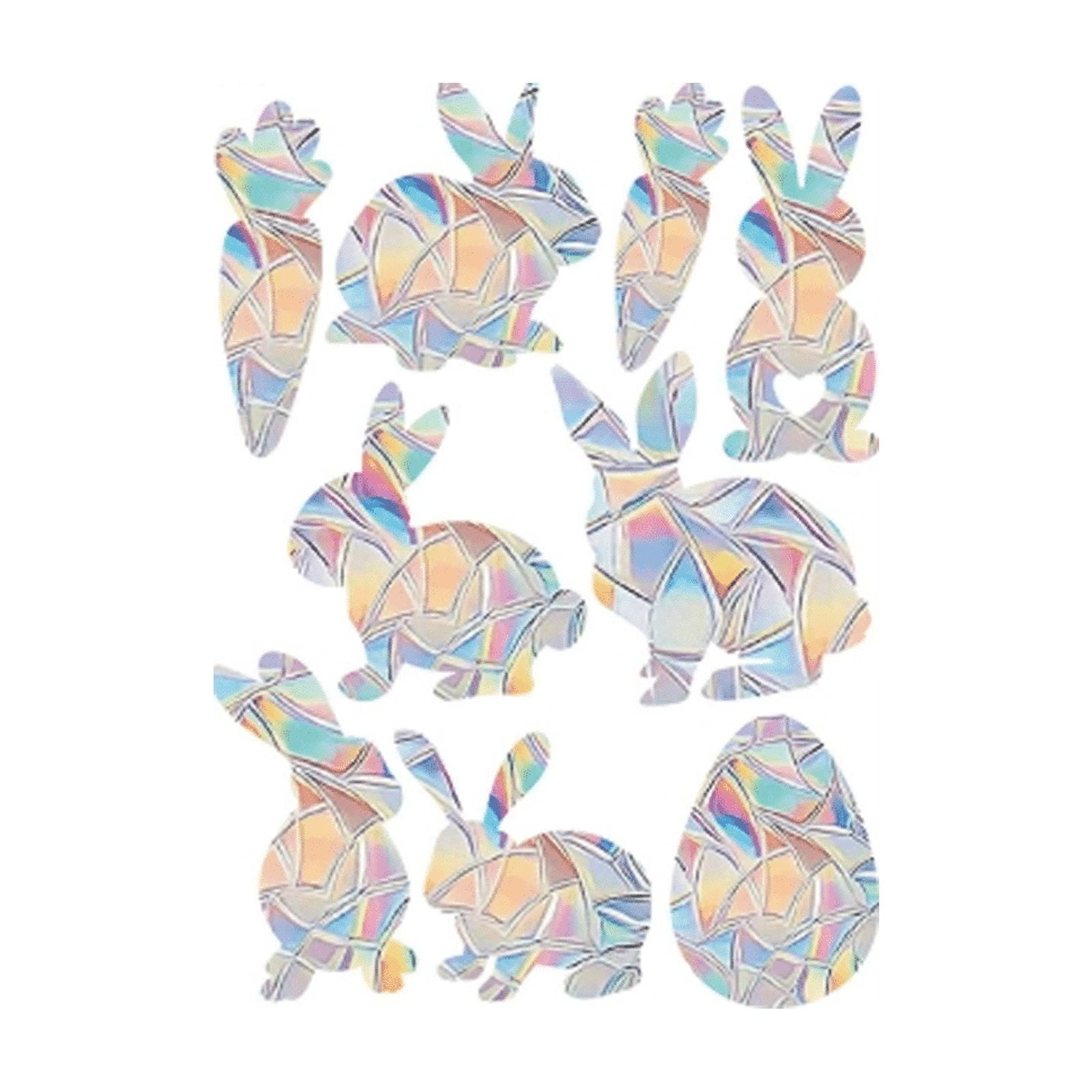 CCOCC 9Pcs Wall Decals Peel and Stick Suitable for Gifts Window Clings ...