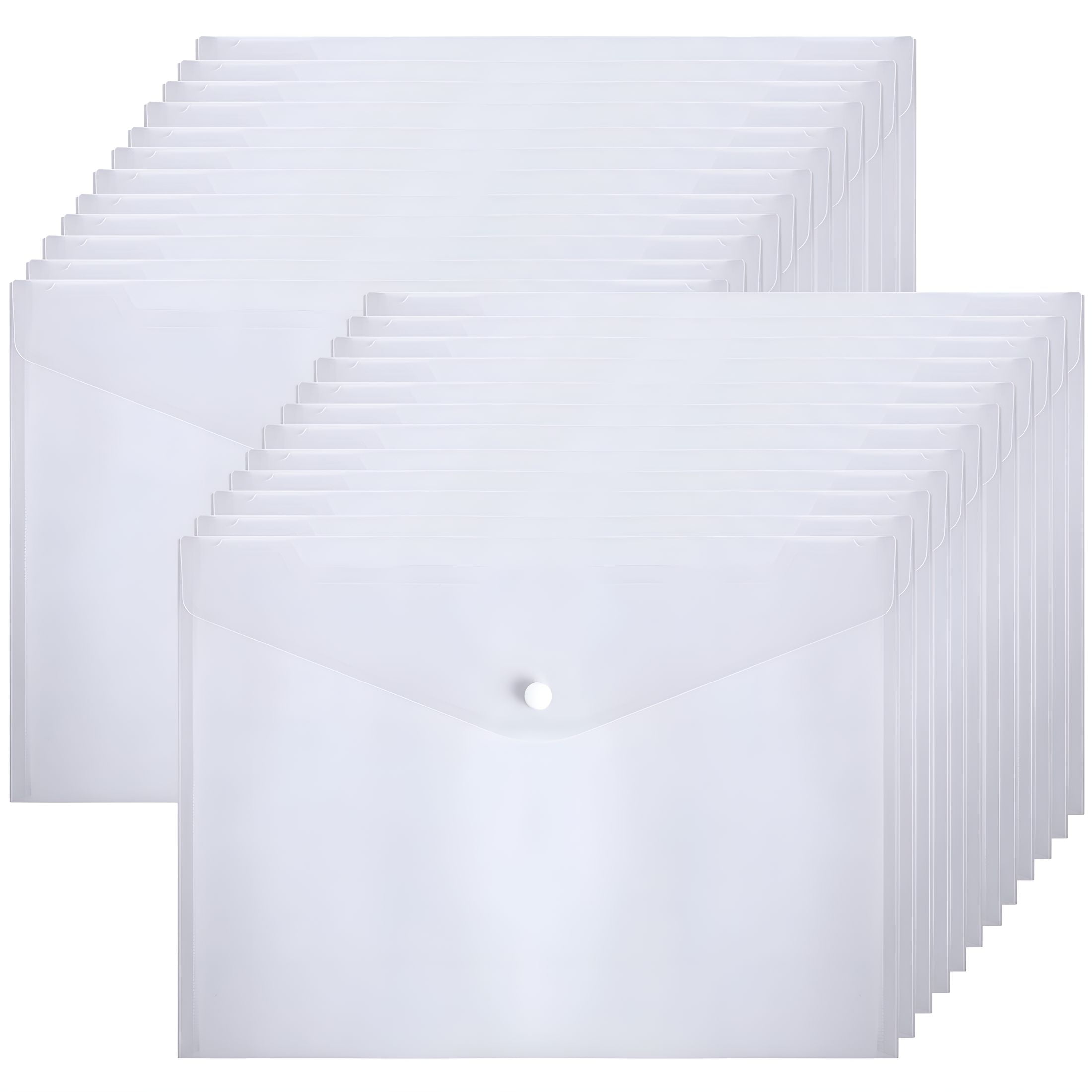 CCOCC A4 Clear Document Folder,Soft,Waterproof,24 Count - Walmart.com