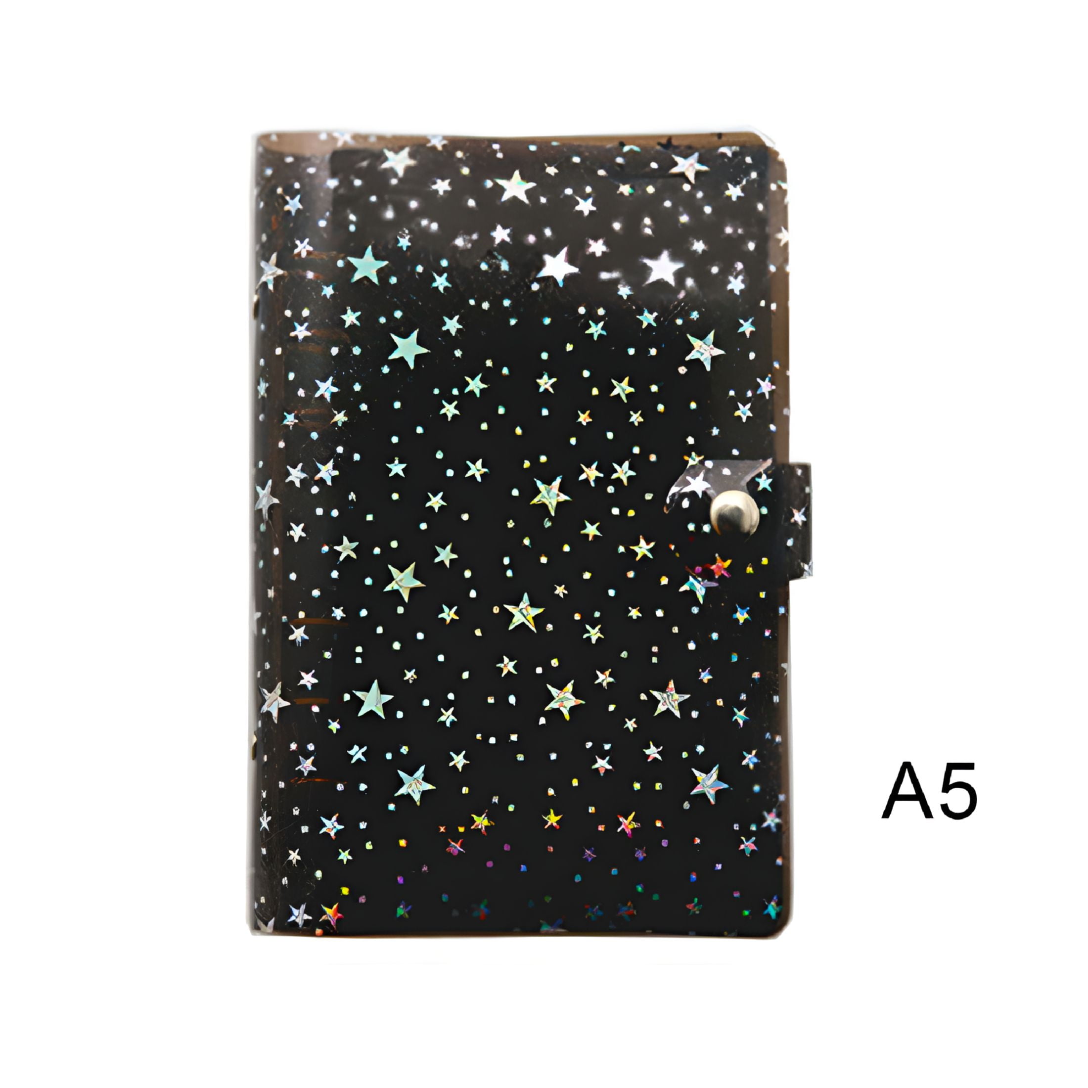 CCOCC A5 Binder Refillable Notebook Shell Clear Soft Pvc A5 6 Ring ...