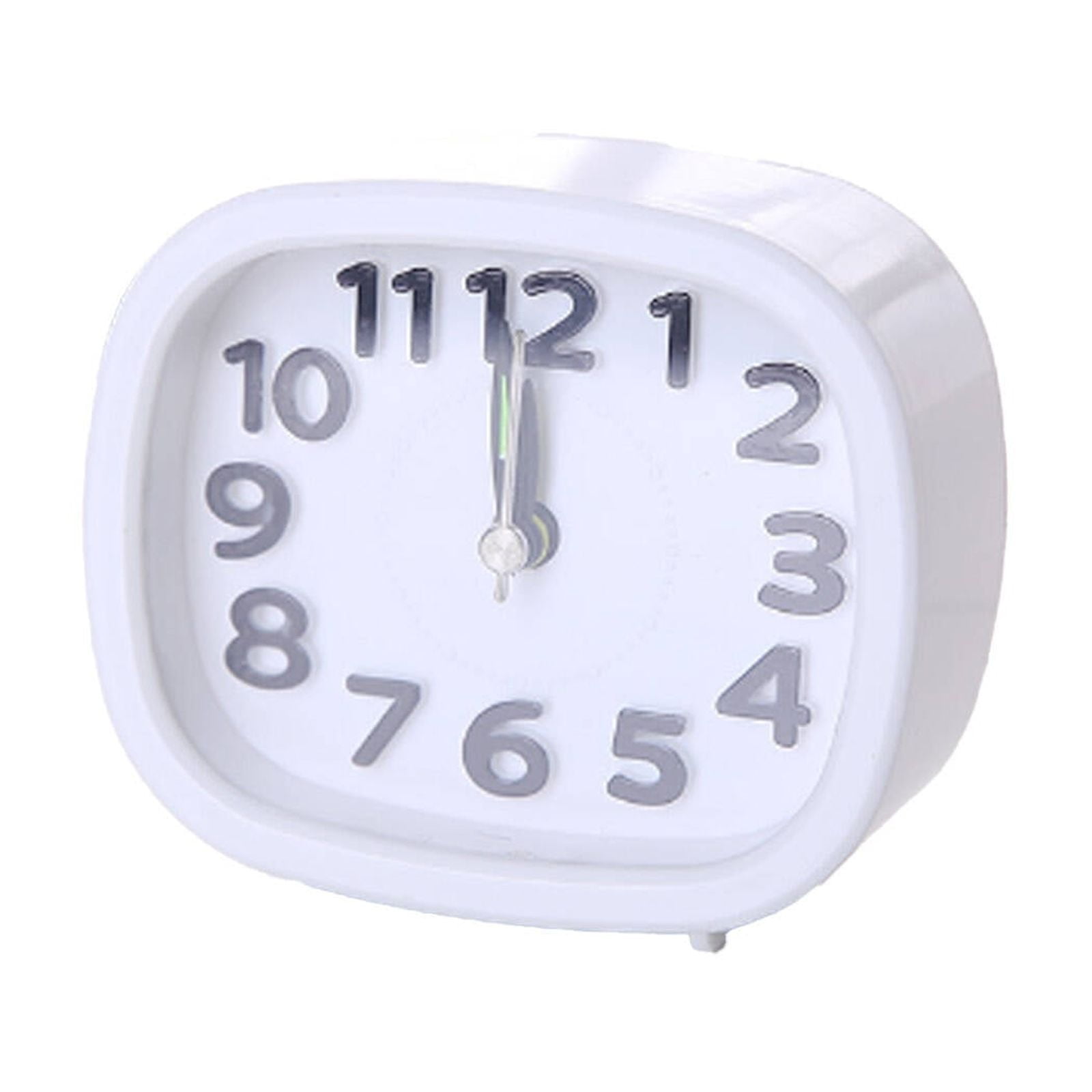 CCOCC Alarm Clock,Shockproof ABS Alarm Clocks for Bedrooms,Clear ...