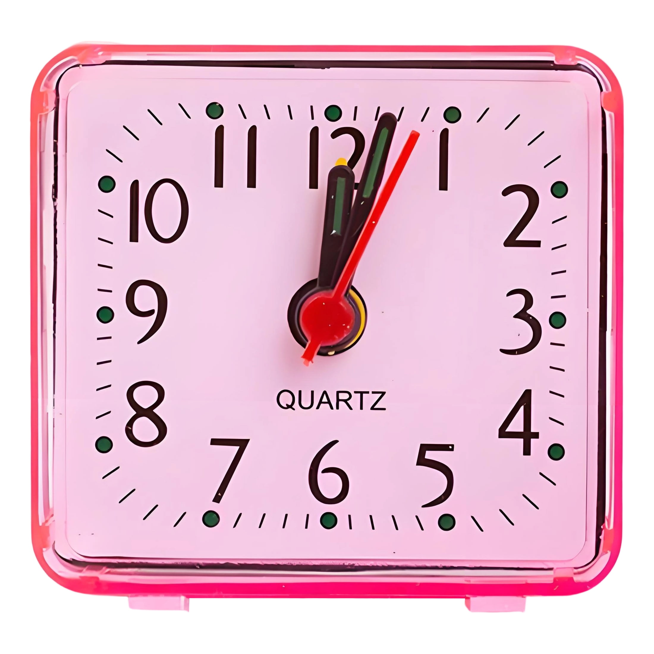 CCOCC Alarm Clock,ABS Desk Clock with Silent Second Hand,Efficient User ...