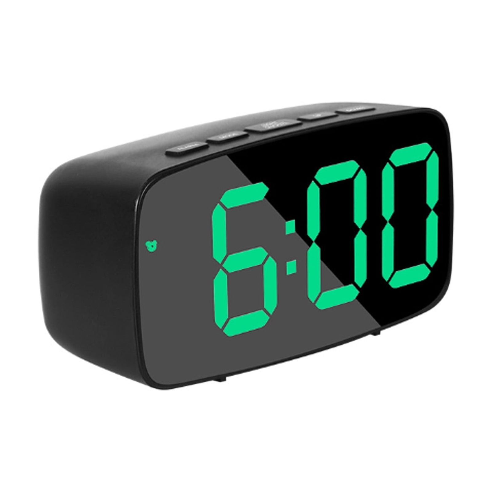 CCOCC Alarm Clock,Clear LED Digital Clock for Easy Time Reading,Space ...