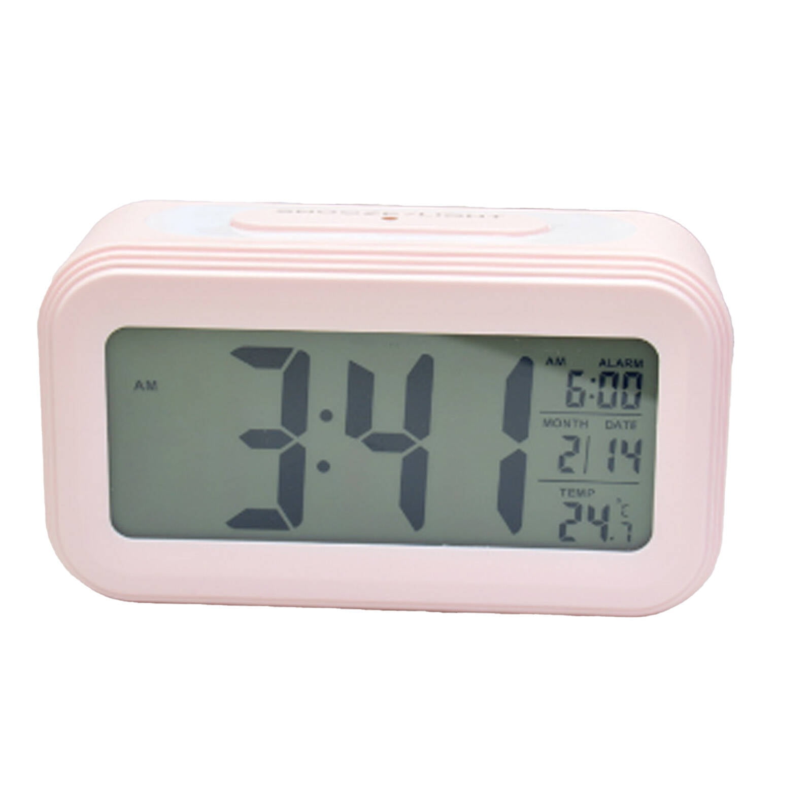 CCOCC Alarm Clock,Digital Clock with Voice Activation,Multi-Display Bedside Clock & Customizable ...
