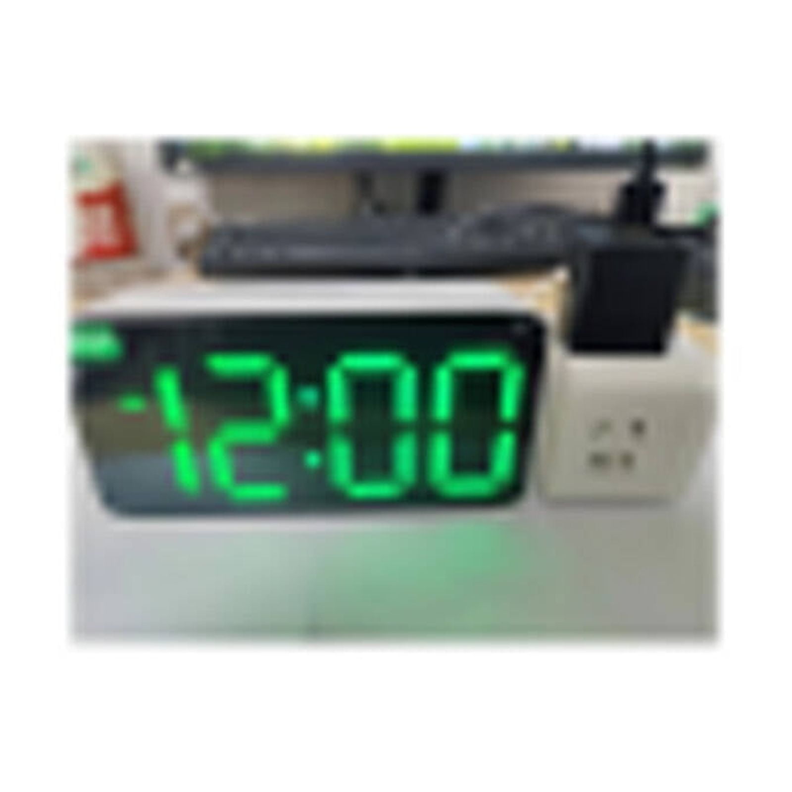 CCOCC Alarm Clock,Dynamic Digital Clock with Colorful Lighting Options ...