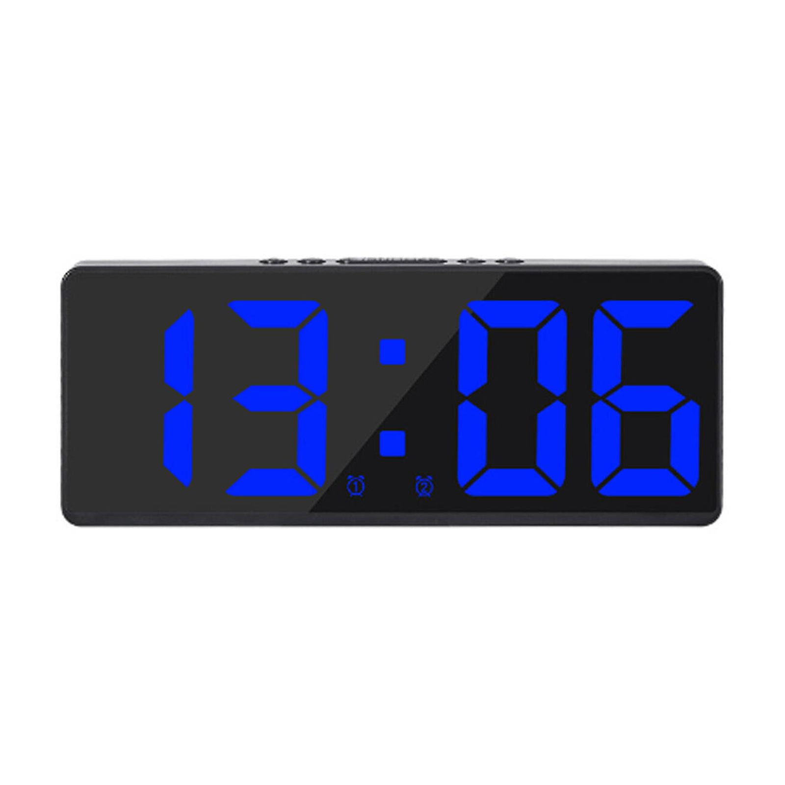 CCOCC Alarm Clock, Functional Digital Clock, Minimalist Wall Clock with ...