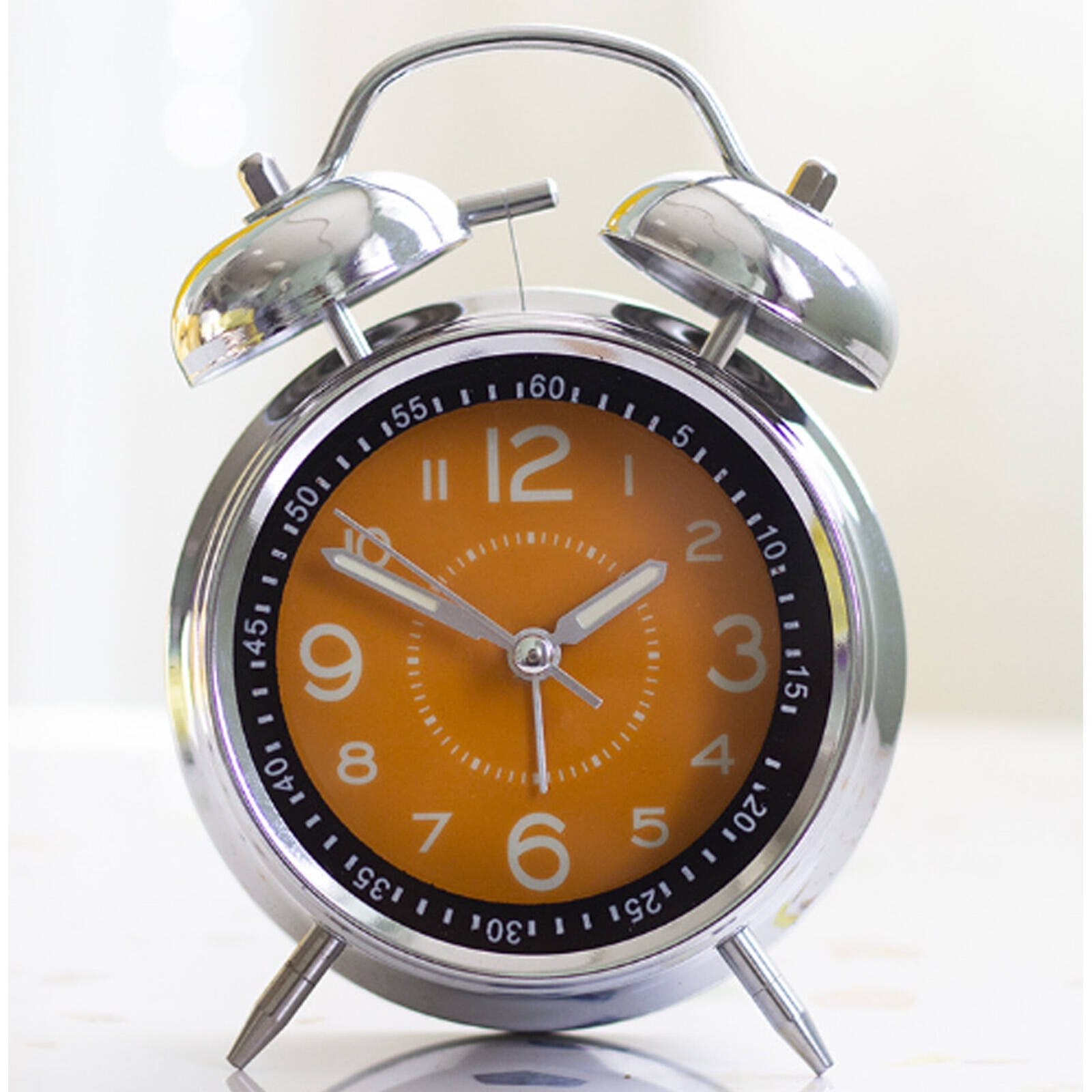 CCOCC Alarm Clock,Loud Clear Alarm Clock for Deep Sleepers,Silent ...