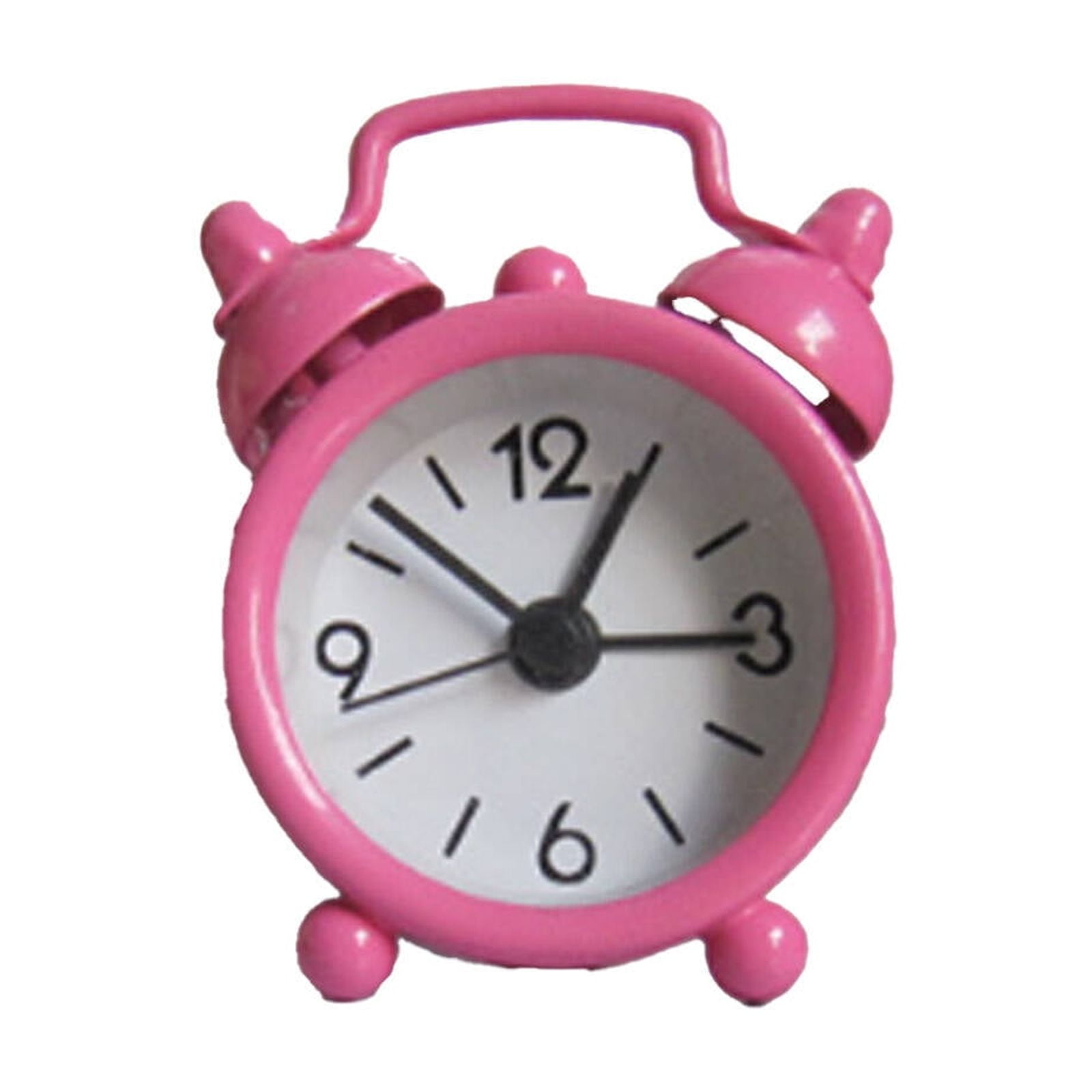 CCOCC Alarm Clock,Portable Metal Alarm Clock,Small Table Clock,Soft ...