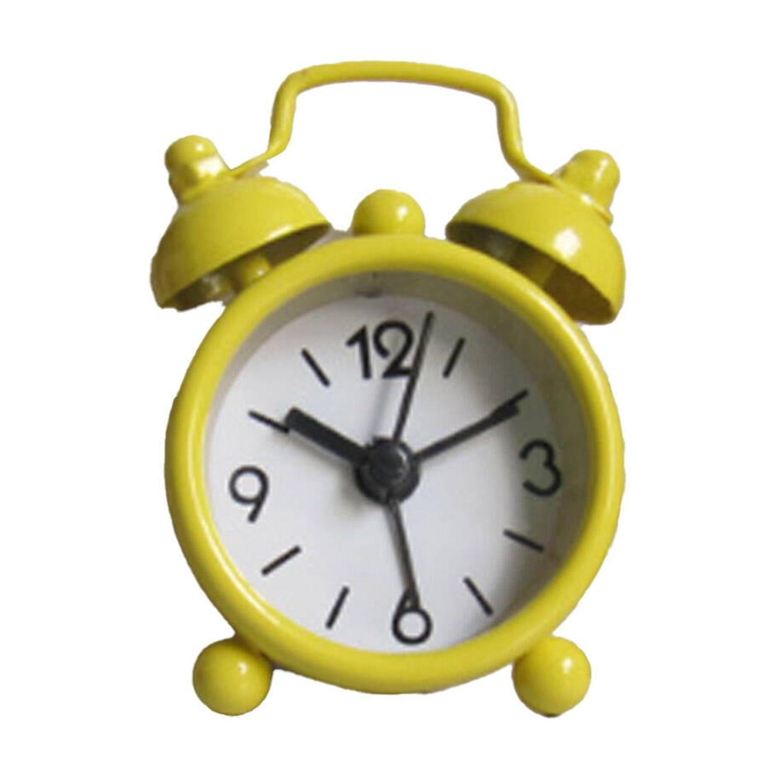 CCOCC Alarm Clock,Portable Mini Alarm Clocks for Bedrooms,Silent Sweep ...