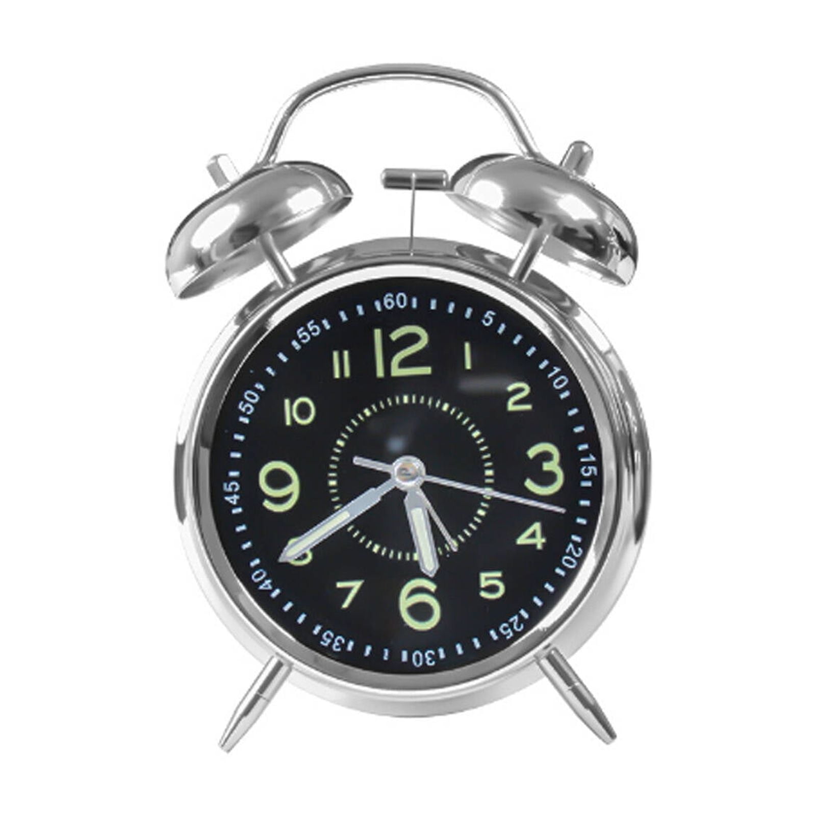 CCOCC Alarm Clock,Quiet Glowing Table Clock for Peaceful Bedrooms ...