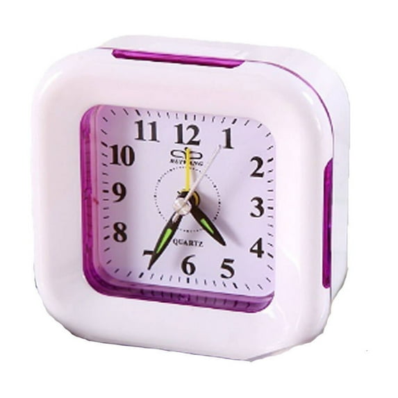CCOCC Alarm Clock,Quiet Silent Alarm Clocks for Bedrooms,Clear Table ...