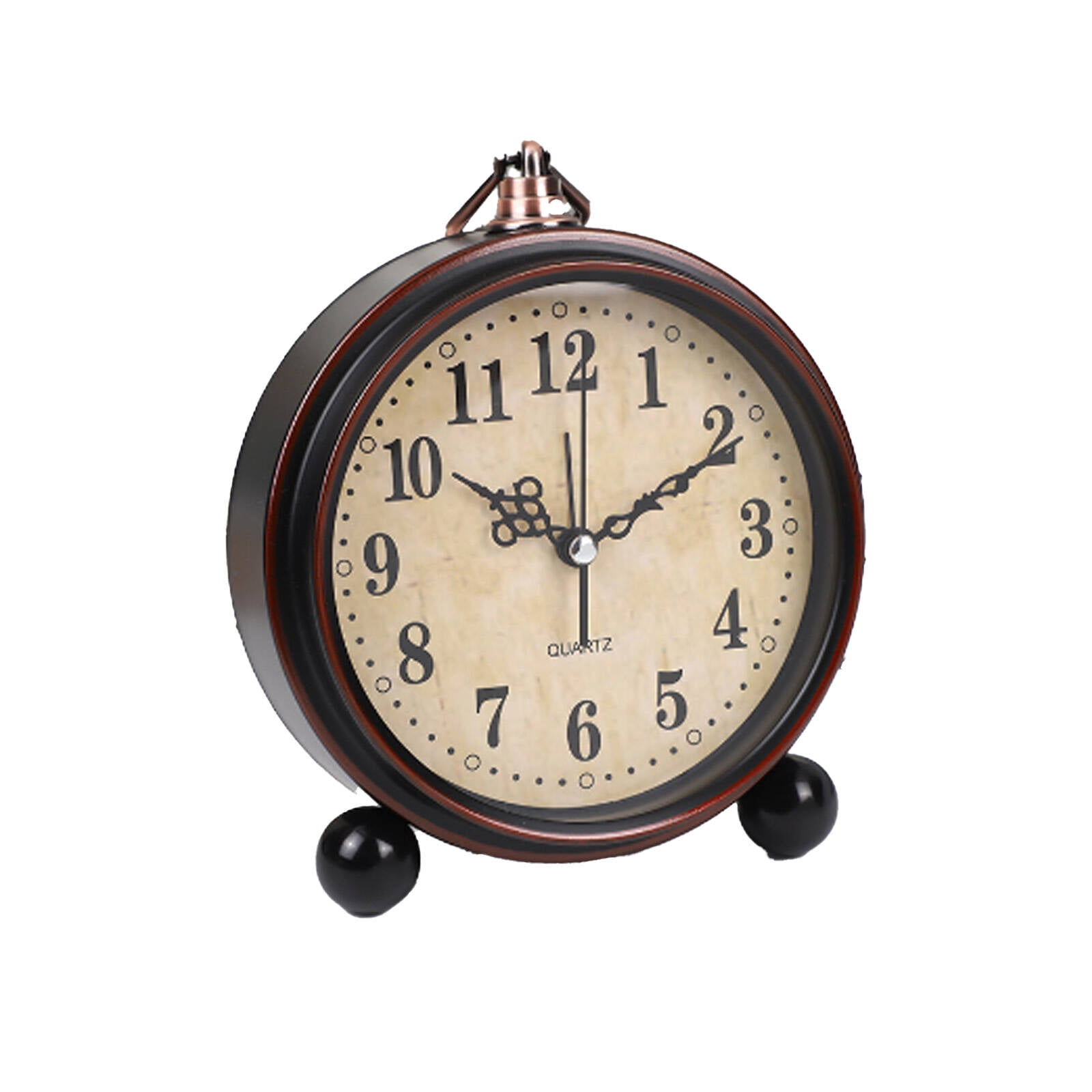CCOCC Alarm Clock,Quiet Table Clock with Decorative Flower Design,Ultra ...