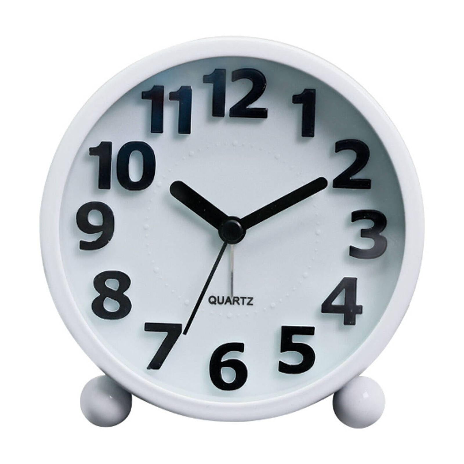 CCOCC Alarm Clock,Sculpted Dial Alarm Clocks for Bedrooms,Quiet Sweep ...