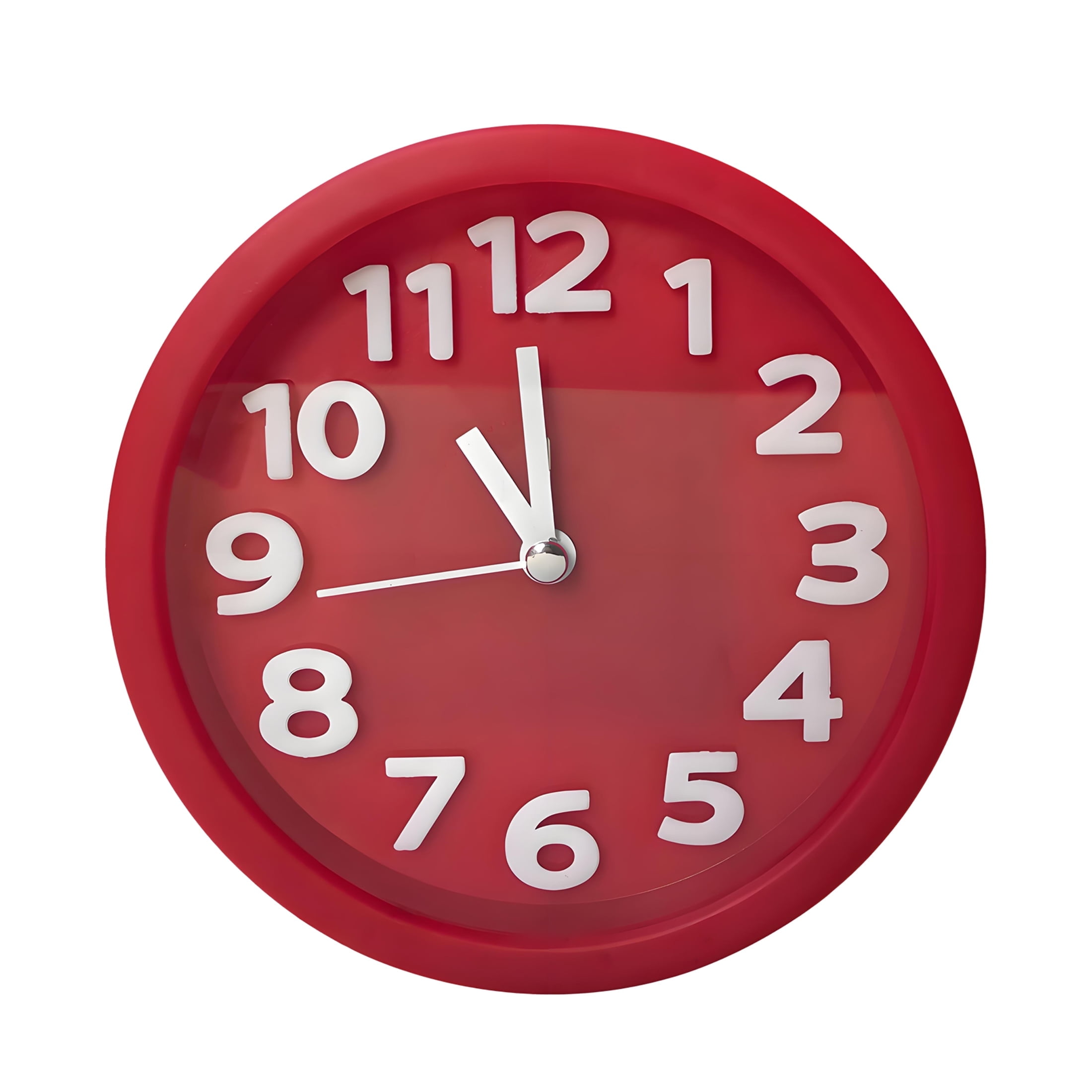 CCOCC Alarm Clock,Silent Alarm Clocks for Bedrooms,Clear LCD Table ...