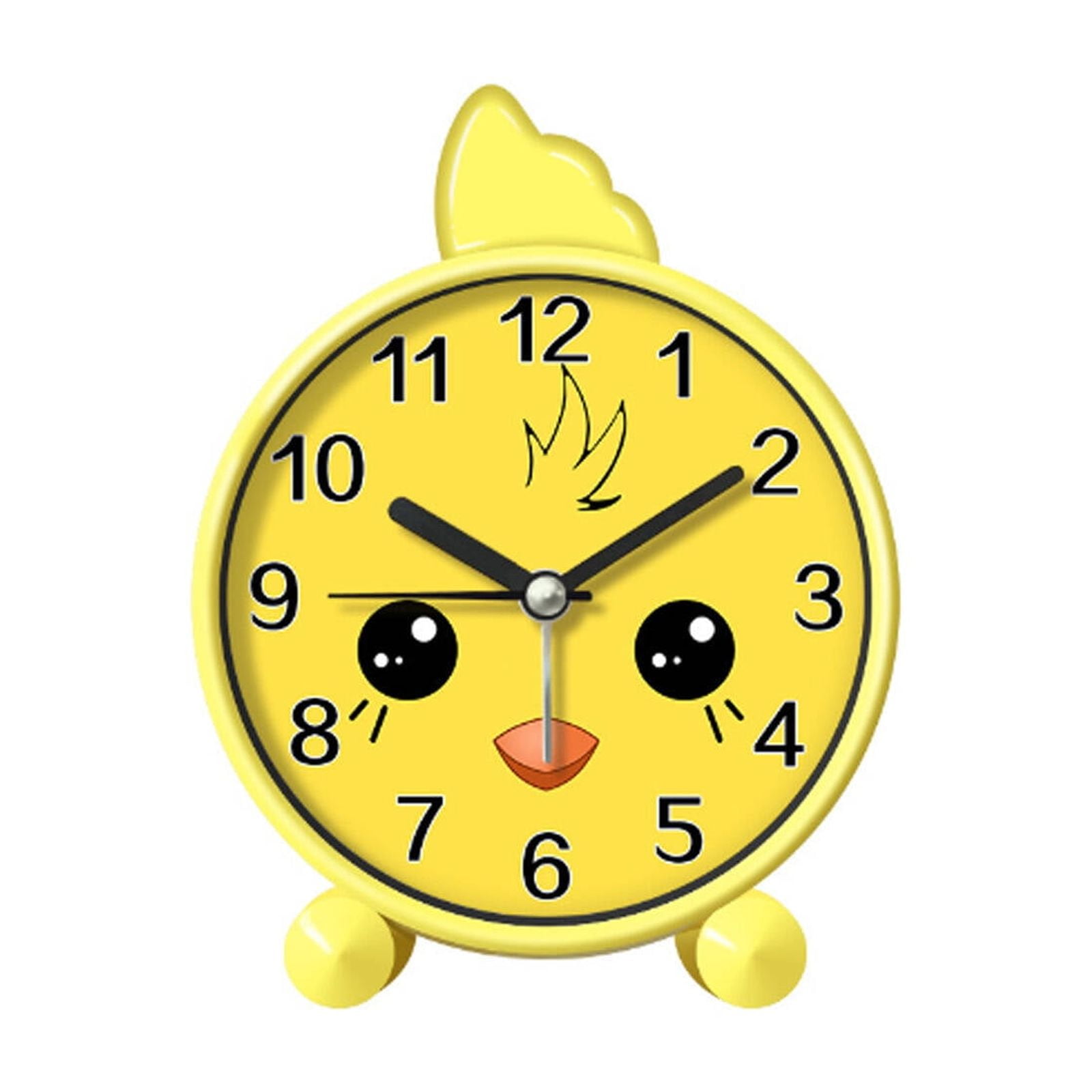 CCOCC Alarm Clock, Silent Desk Clock with Easy Controls, Fun Alarm ...